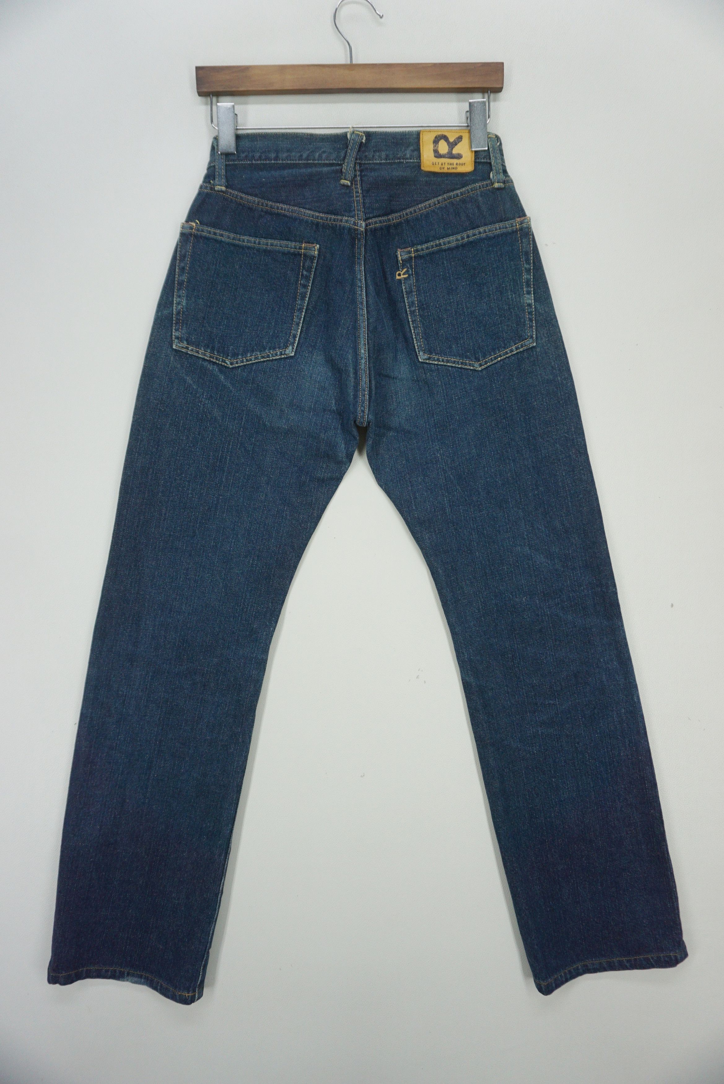 45rpm R by 45rpm Workwear Hickory Jeans indigo Pants Made in Japan | Grailed