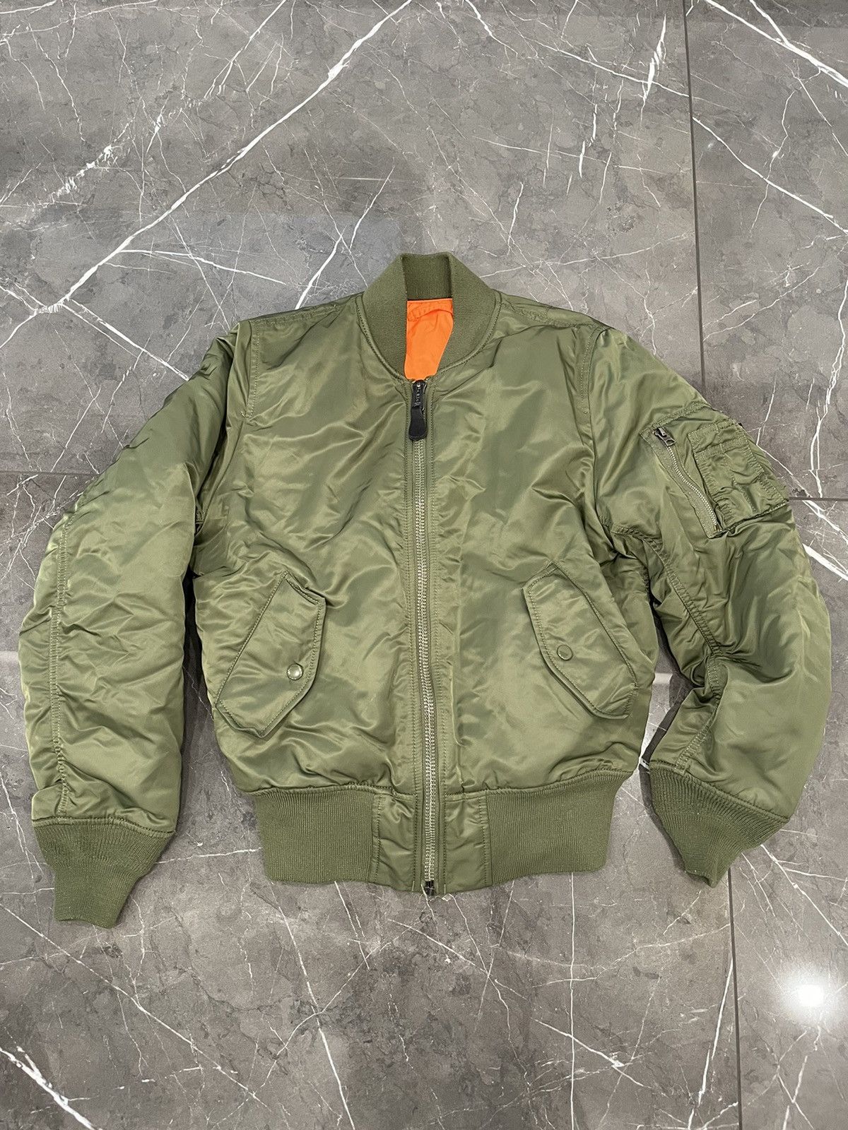 Alpha Industries Alpha Industries Reversible Bomber Jacket MA1 Flight Coat | Grailed