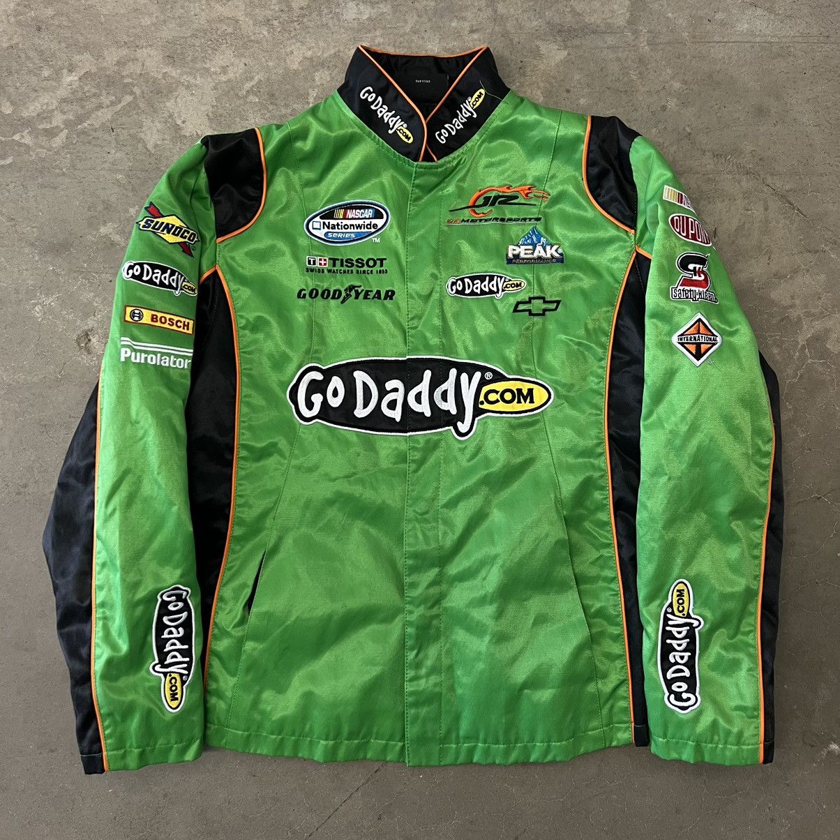 NASCAR × Vintage Vintage Go Daddy Nascar Jacket | Grailed