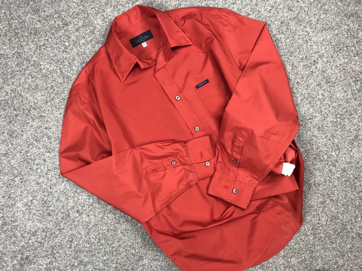 Valentino ️Valentino Vintage Red shirt | Grailed