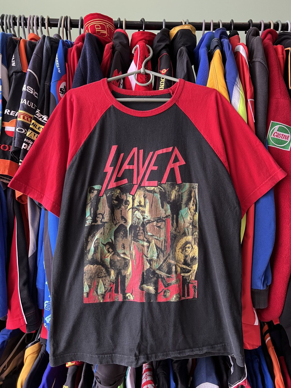 Vintage VINTAGE SLAYER REIGN IN BLOOD TEE SHIRT | Grailed