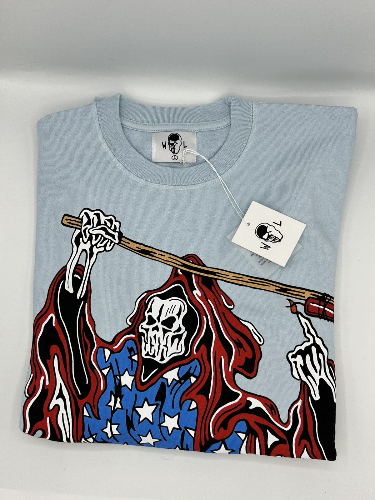 Warren Lotas Warren Lotas America is Melting Fourth of July Size Large ...