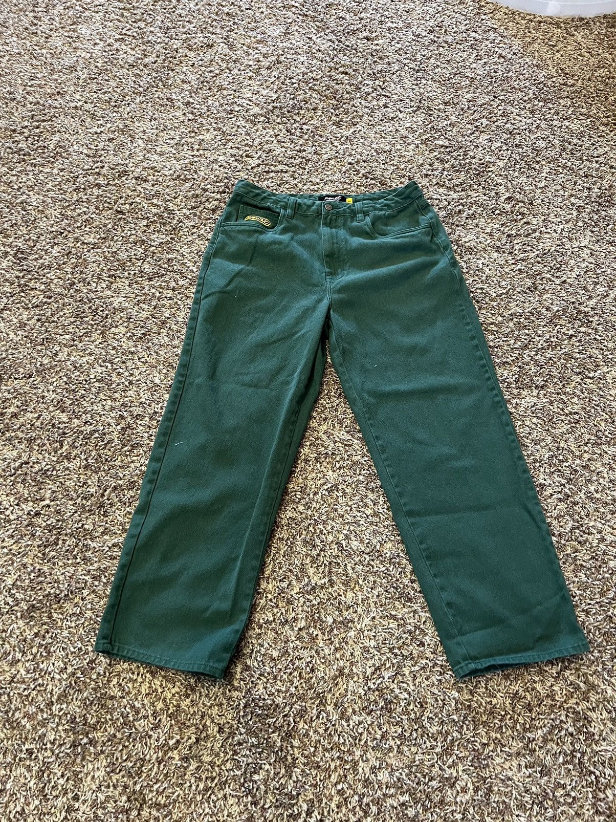 Monet Green monet baggy fit jeans | Grailed