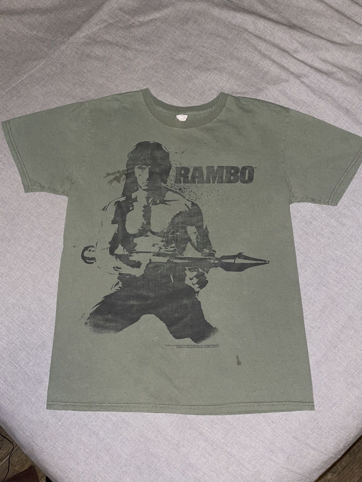 Movie × Vintage Vintage Rambo First Blood tee | Grailed