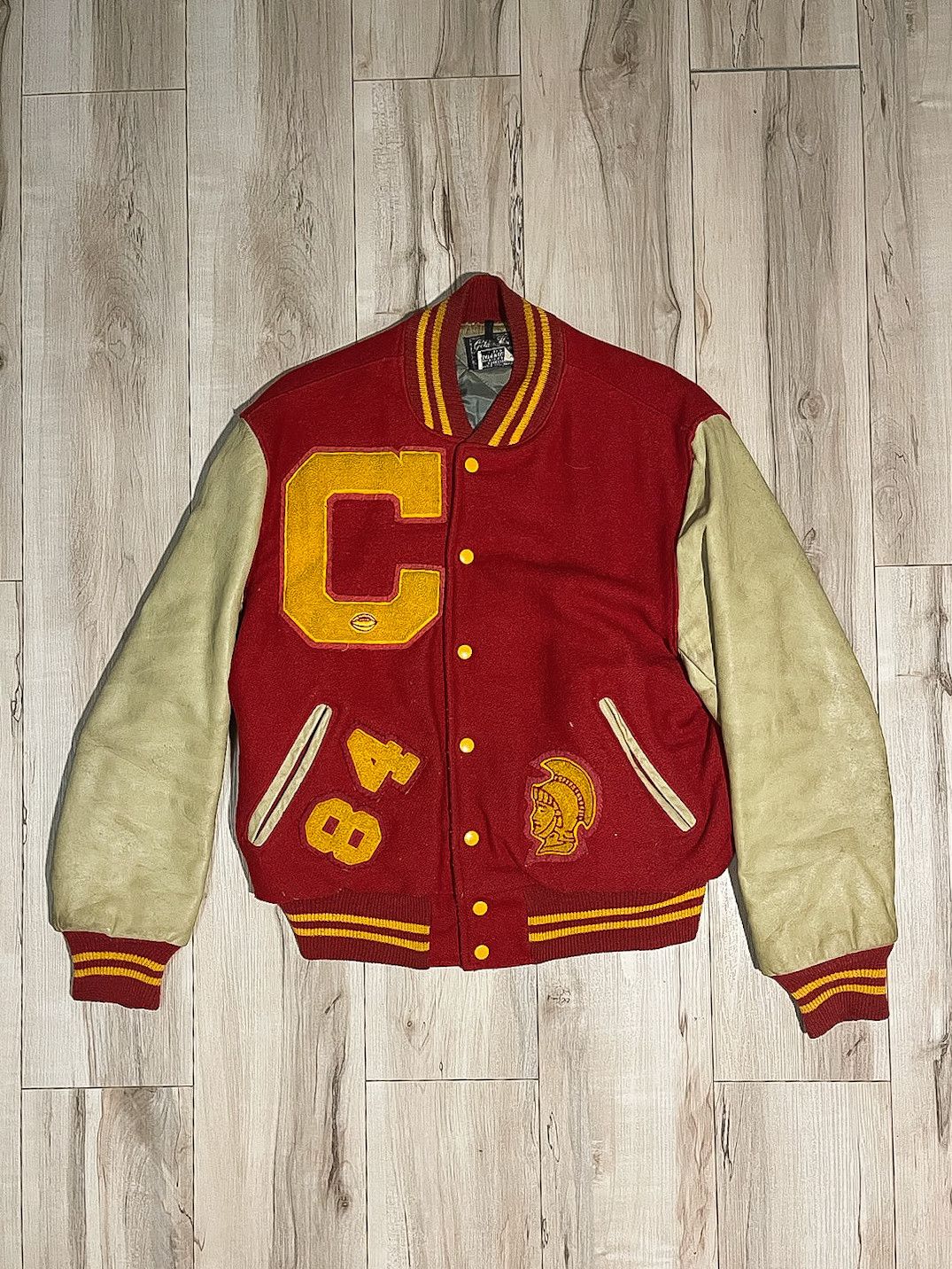 Collegiate × Varsity Jacket × Vintage Vintage 80s Varsity Jacket | Grailed