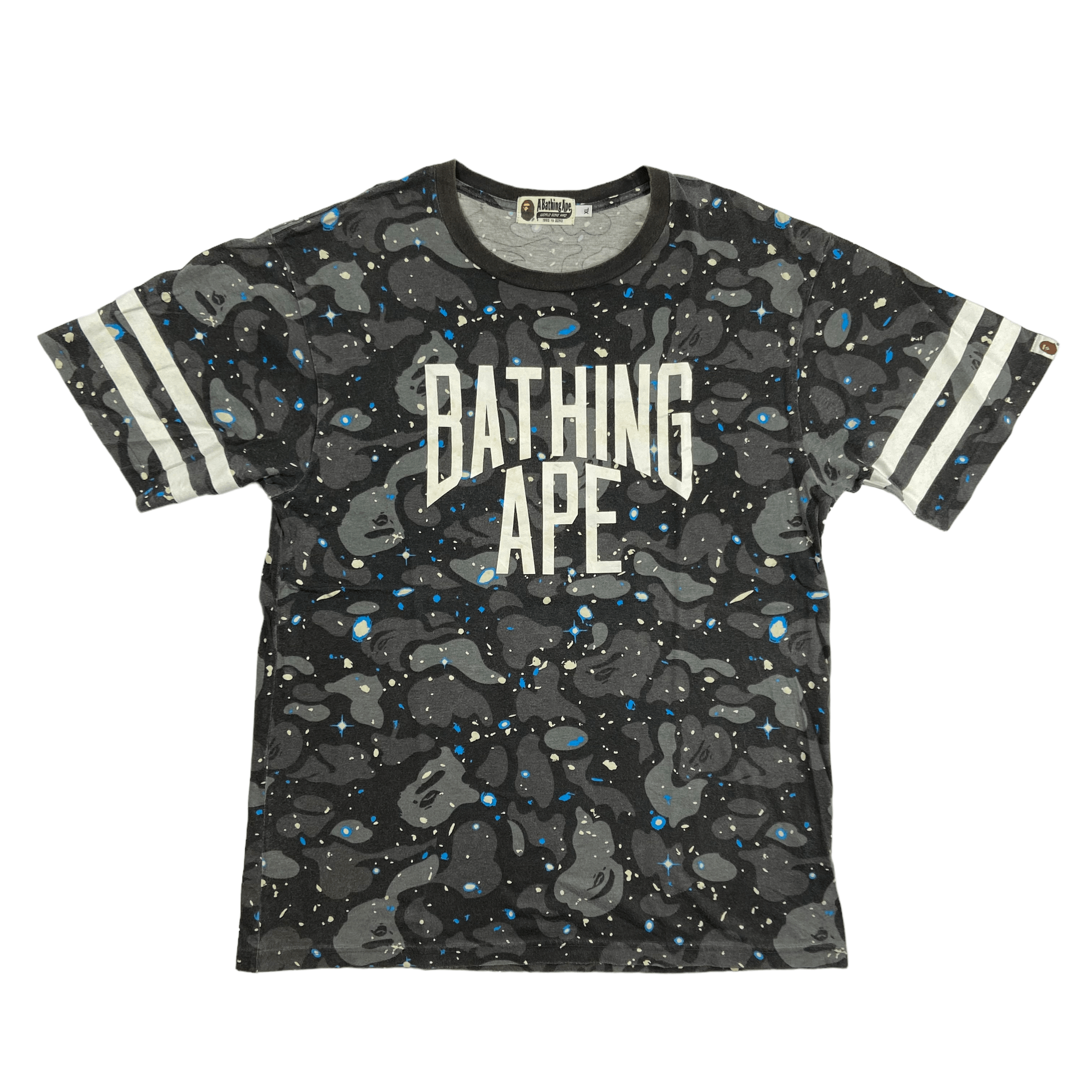 Bape Bape NYC Logo space camo Tee | Grailed