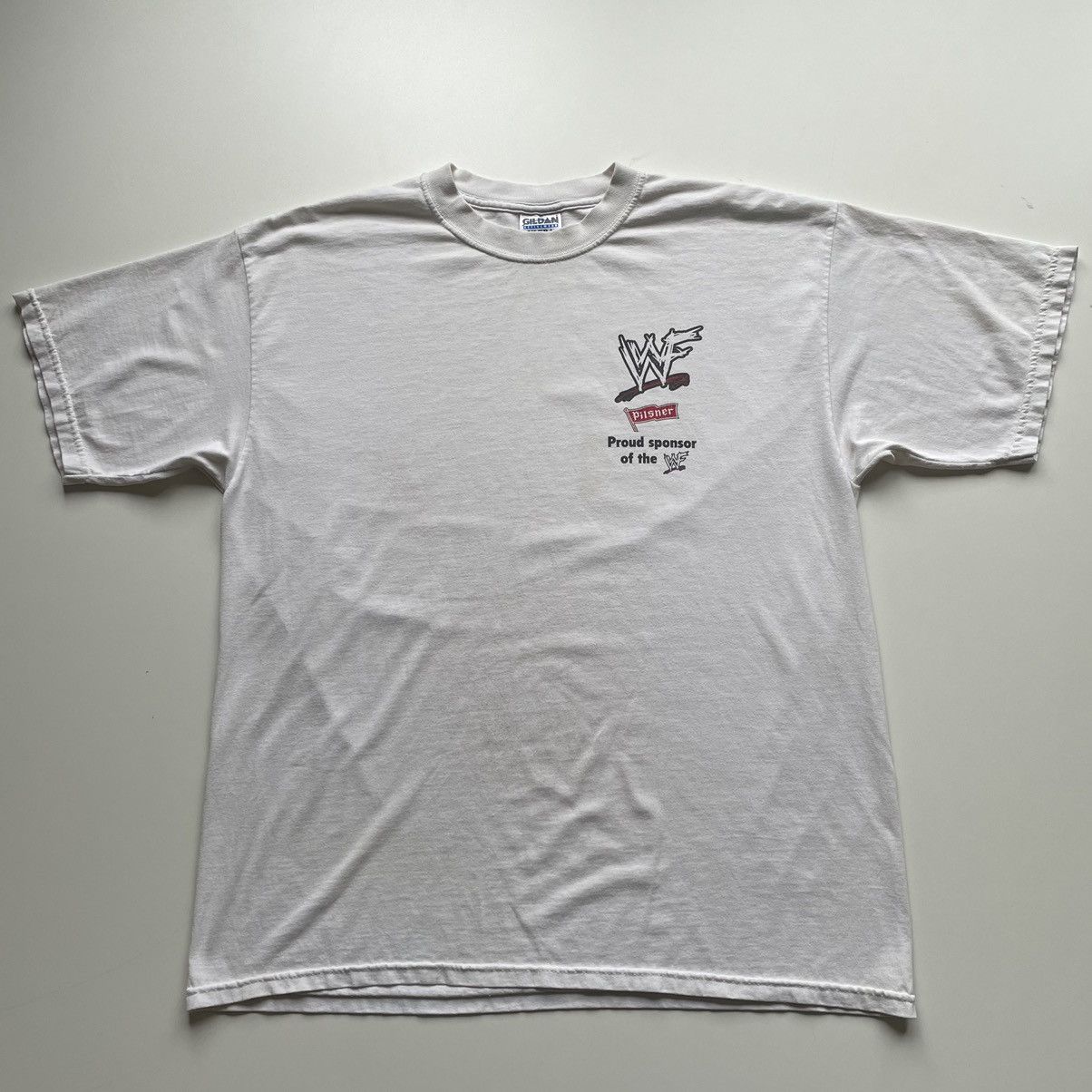 Vintage × Wwf Vintage 90s WWF Wrestling promo graphic t shirt | Grailed