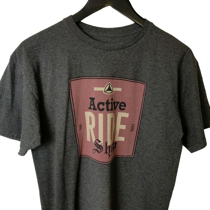 Urban Outfitters Active Ride Shop T Shirt Graphic Tee Short Sleeve ...