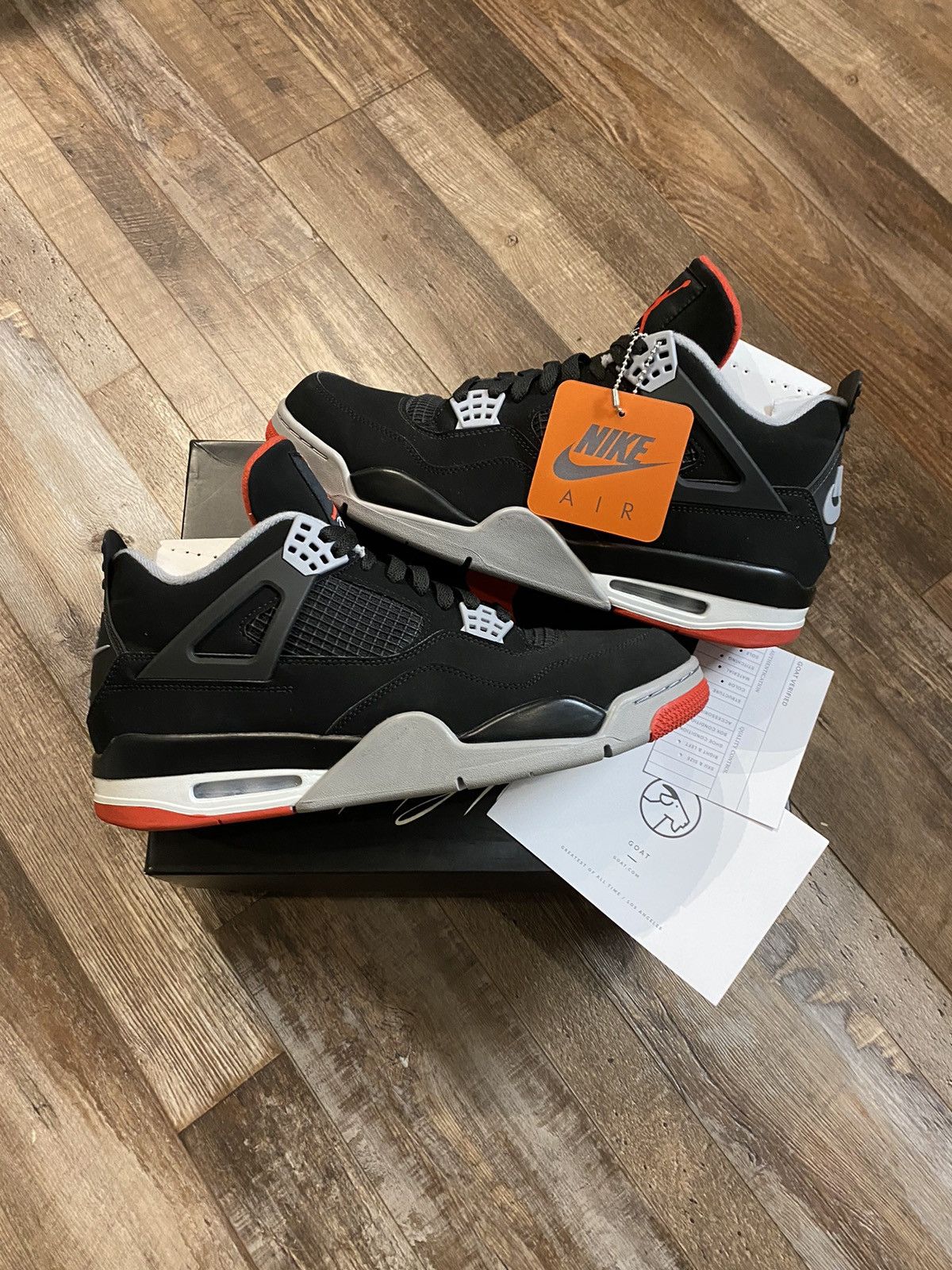 Jordan Brand × Nike 🪩LAST PRICE DROP🪩 Air Jordan 4 Bred | Grailed