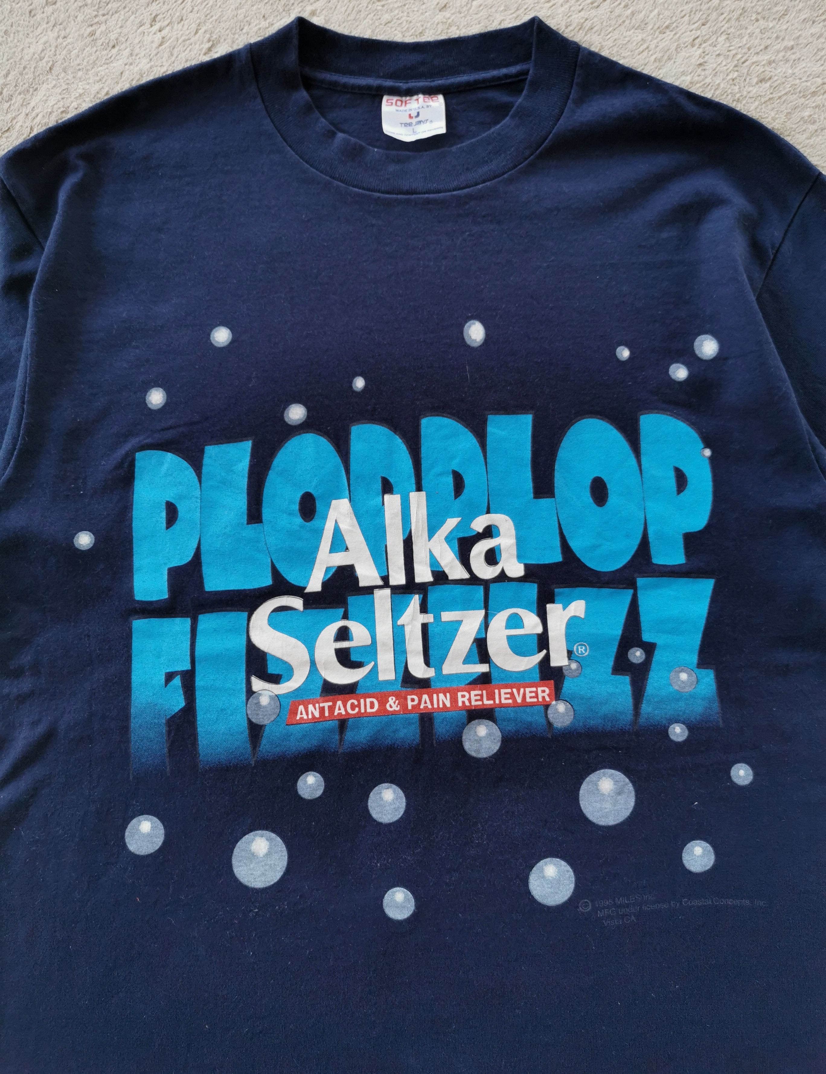 Vintage 1995 Vintage Alka Seltzer Aspirin Brand Shirt | Grailed