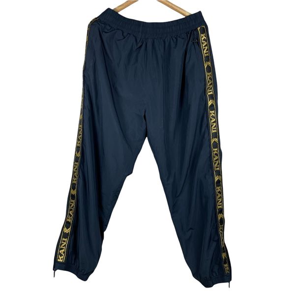 Vintage Vintage Karl Kani Tracksuit pants navy | Grailed