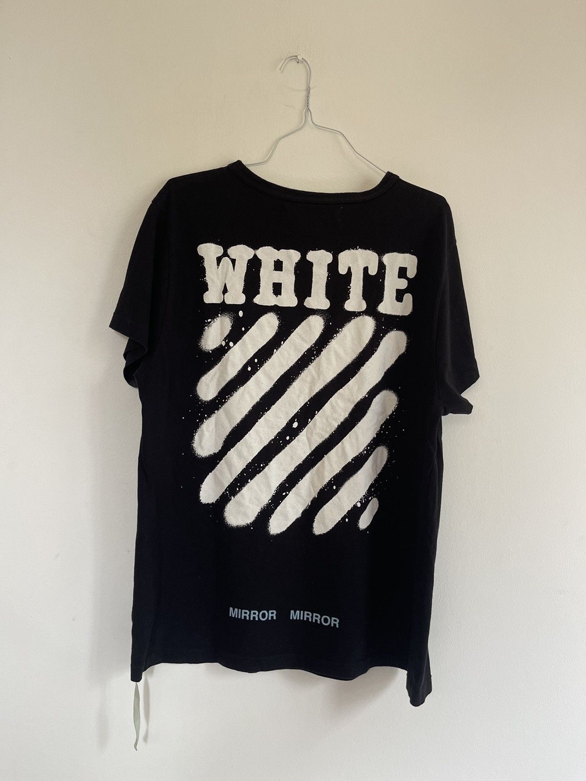 Off-White Off white spray paint TEE | Grailed