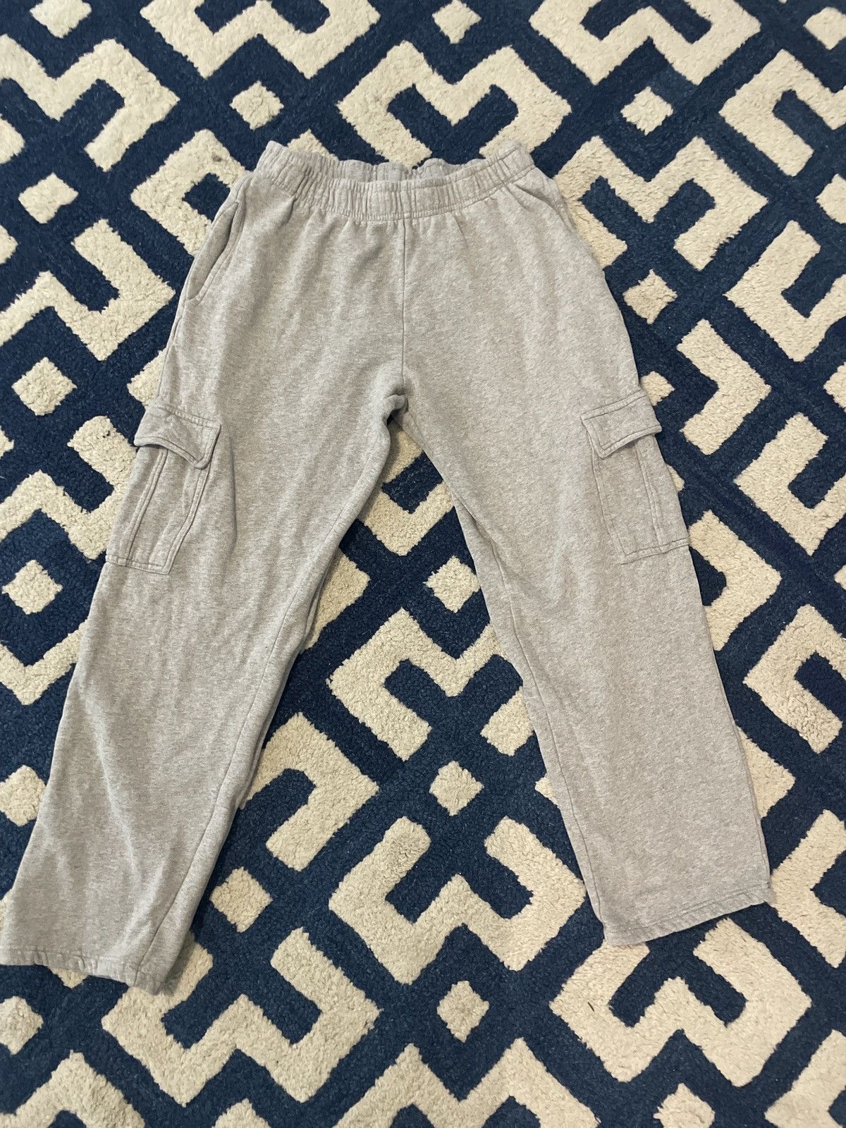 Mnml Grey Baggy Cargo Pants Mnml Size Medium Grailed