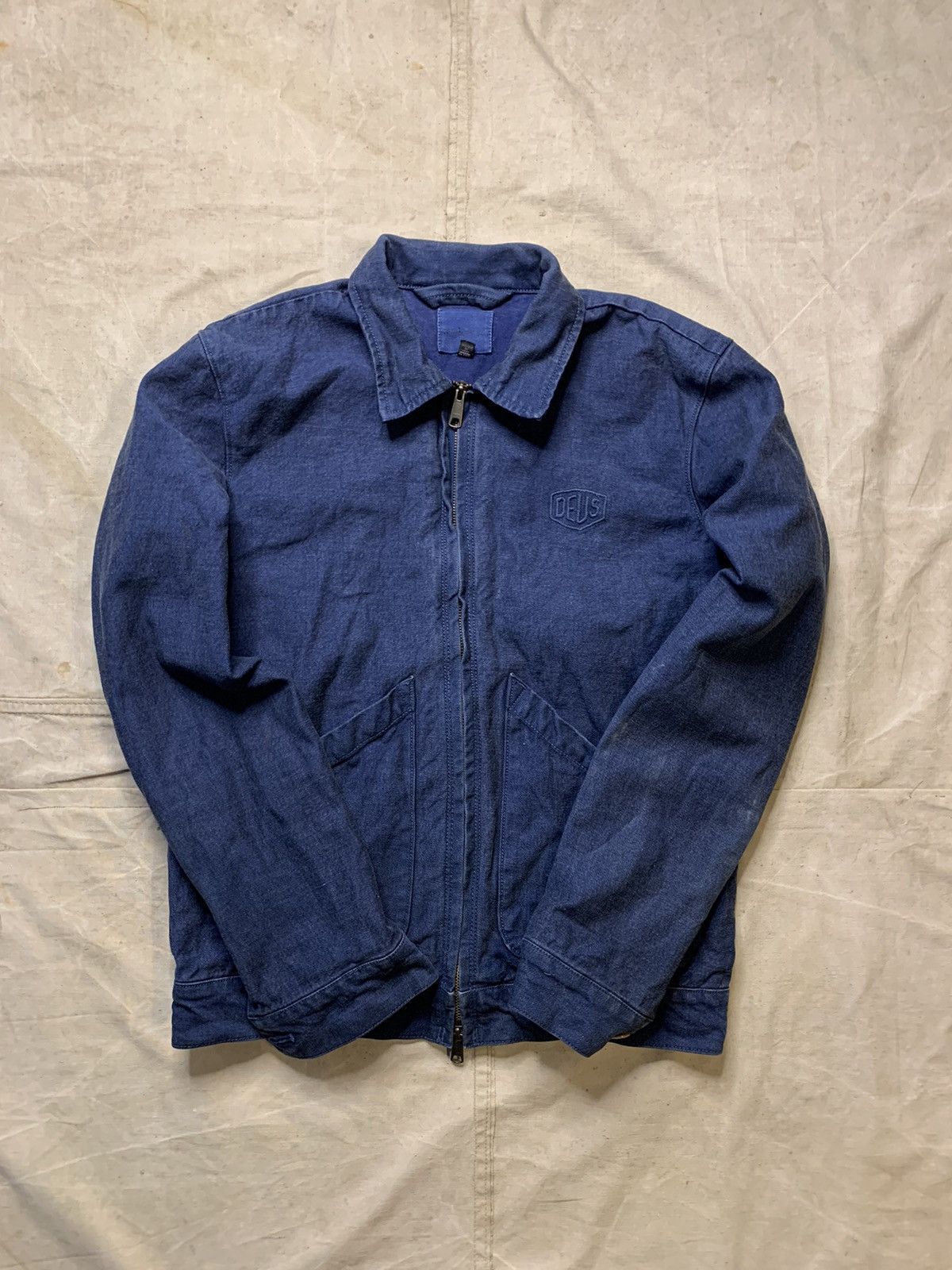 Deus Ex Machina Deus Ex Machine Indigo Denim Jacket | Grailed