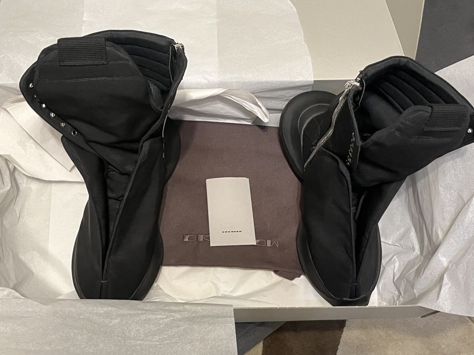Rick Owens Rick Owens DRKSHDW Megaturbo All-black Dunks | Grailed
