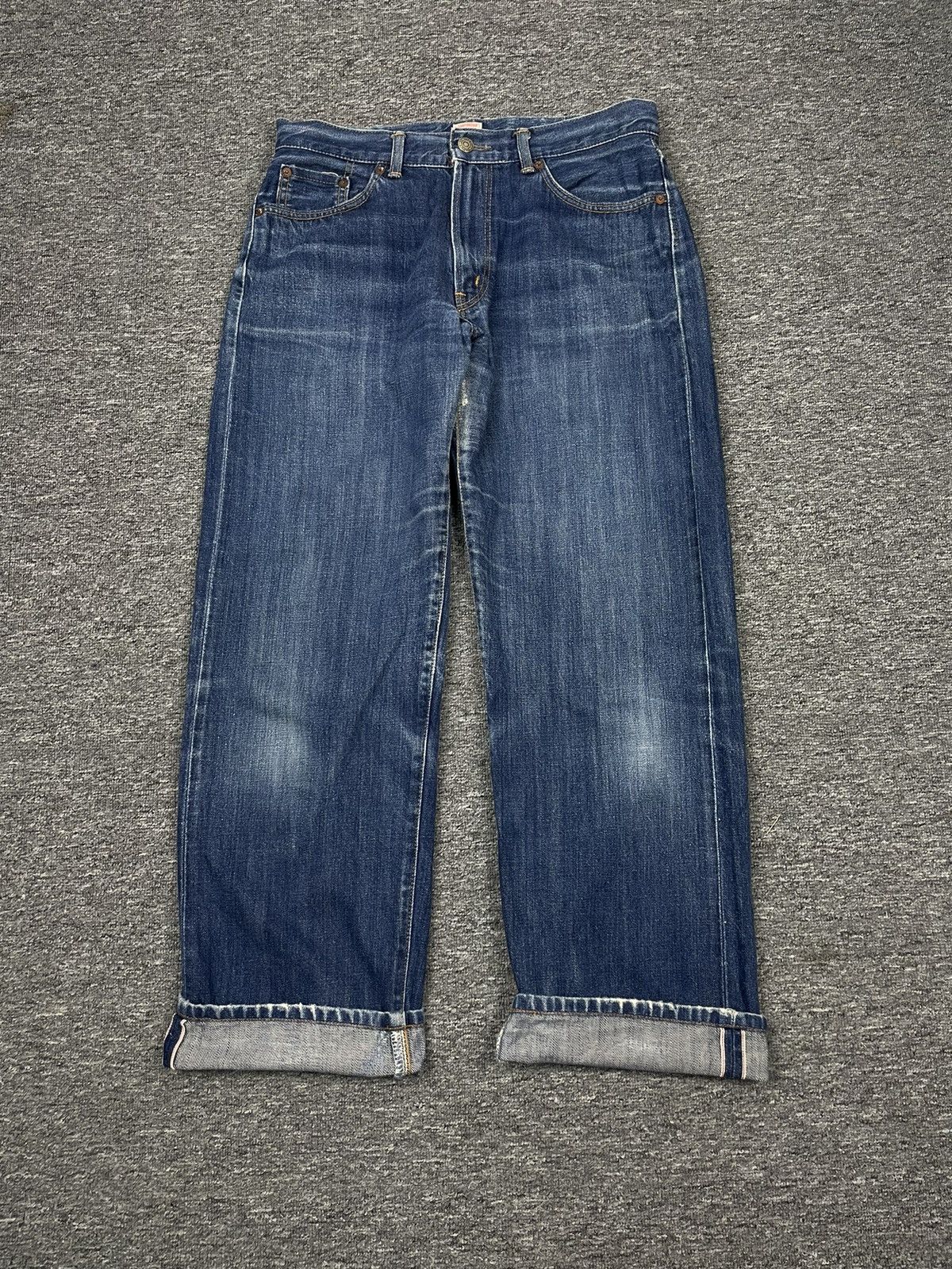Edwin Vintage Edwin 505 Japan Selvedge Denim Baggy Jeans | Grailed