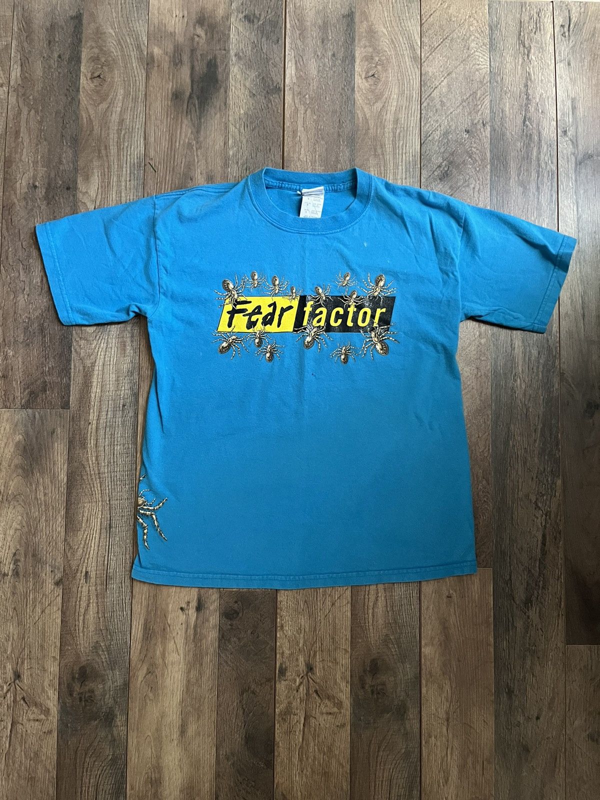 Streetwear × Vintage Vintage Fear Factor Spider Shirt M | Grailed