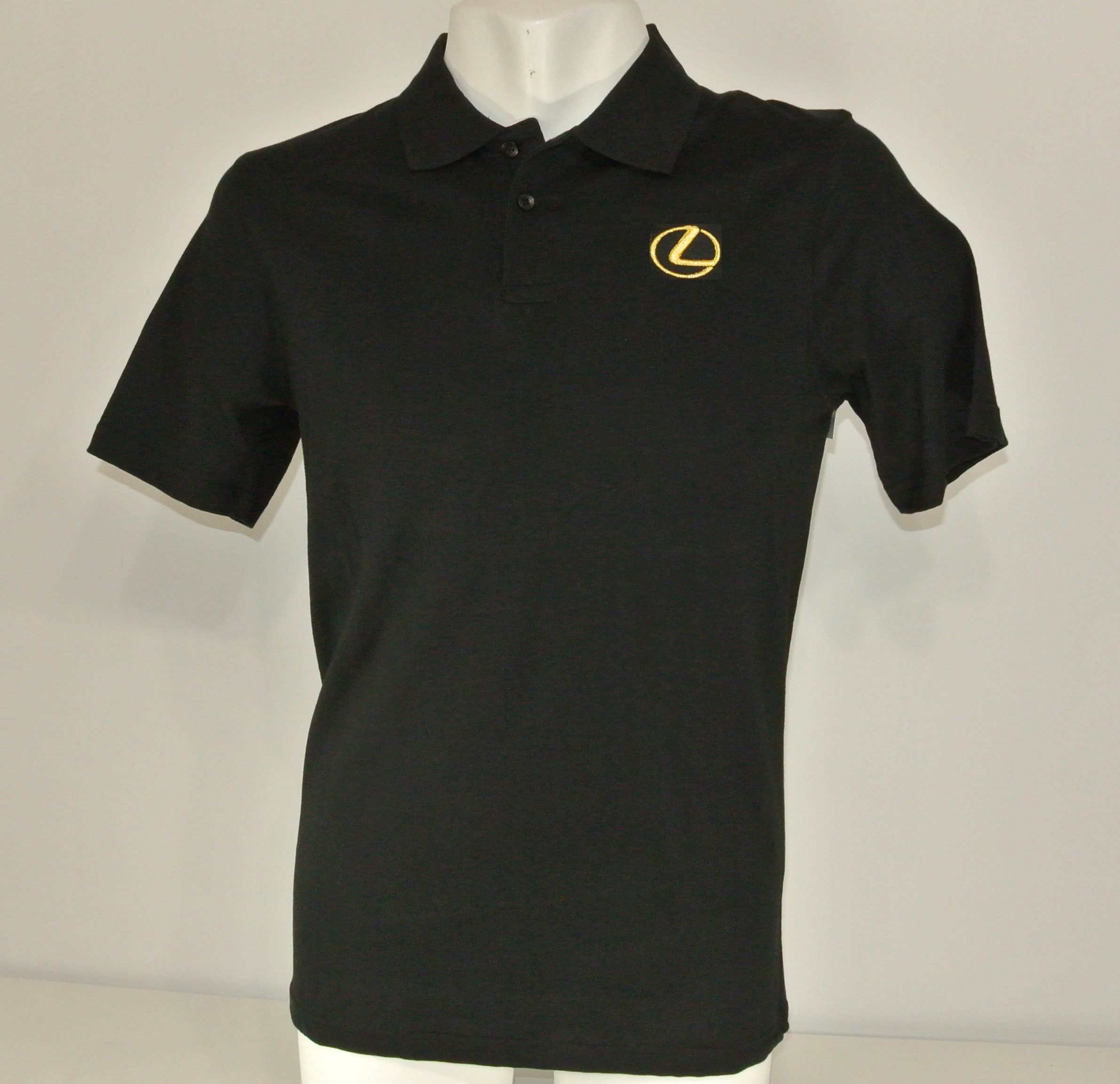 Other LEXUS Gold Car Dealership Employee Uniform Black Polo Shirt | Grailed