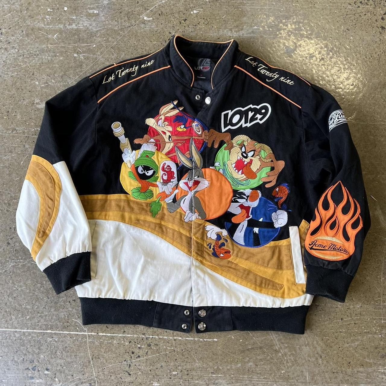 Vintage Vintage Y2K Lot29 Looney Tunes Nascarr Style Jacket | Grailed
