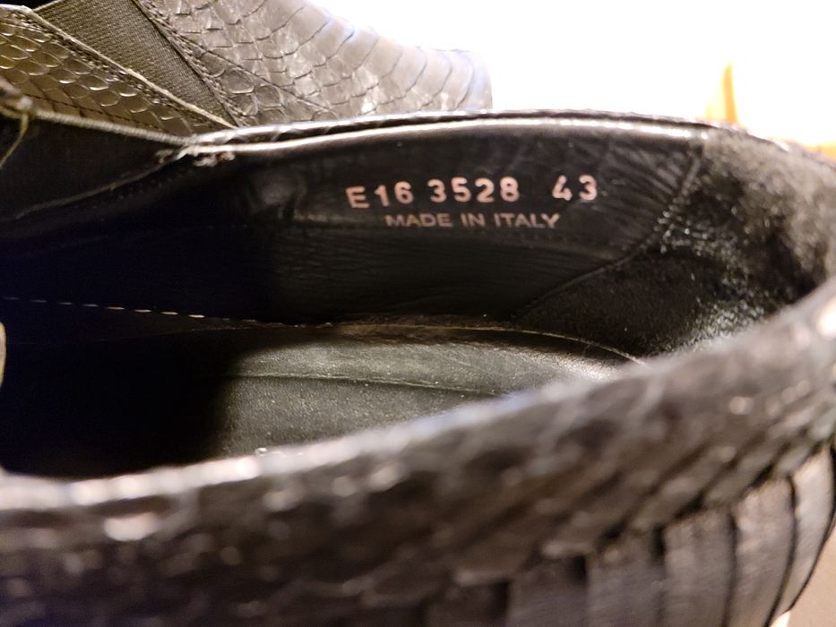 Rick Owens Python Boat Shoes | Grailed