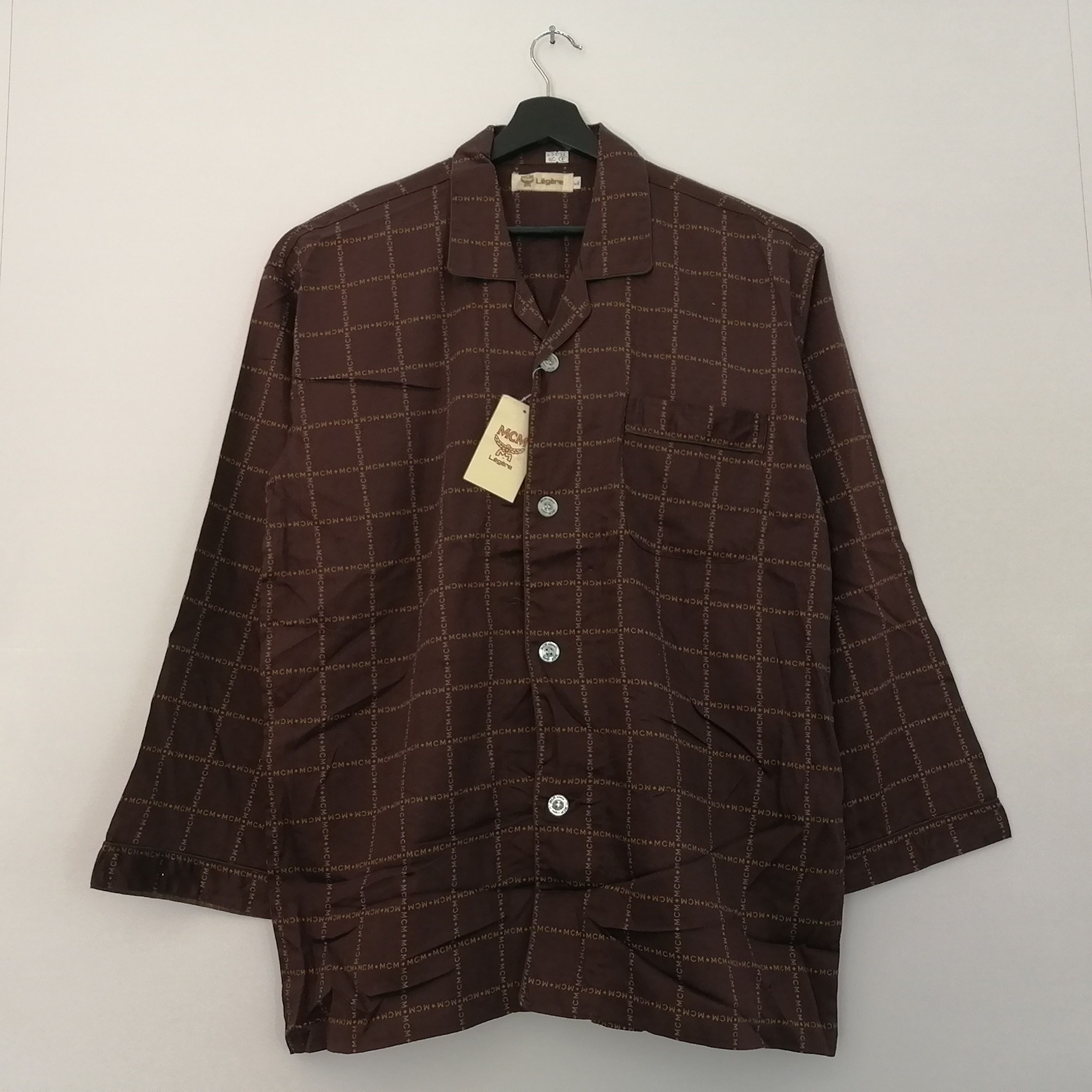 Luxury × MCM MCM Monogram Pajamas Shirt | Grailed