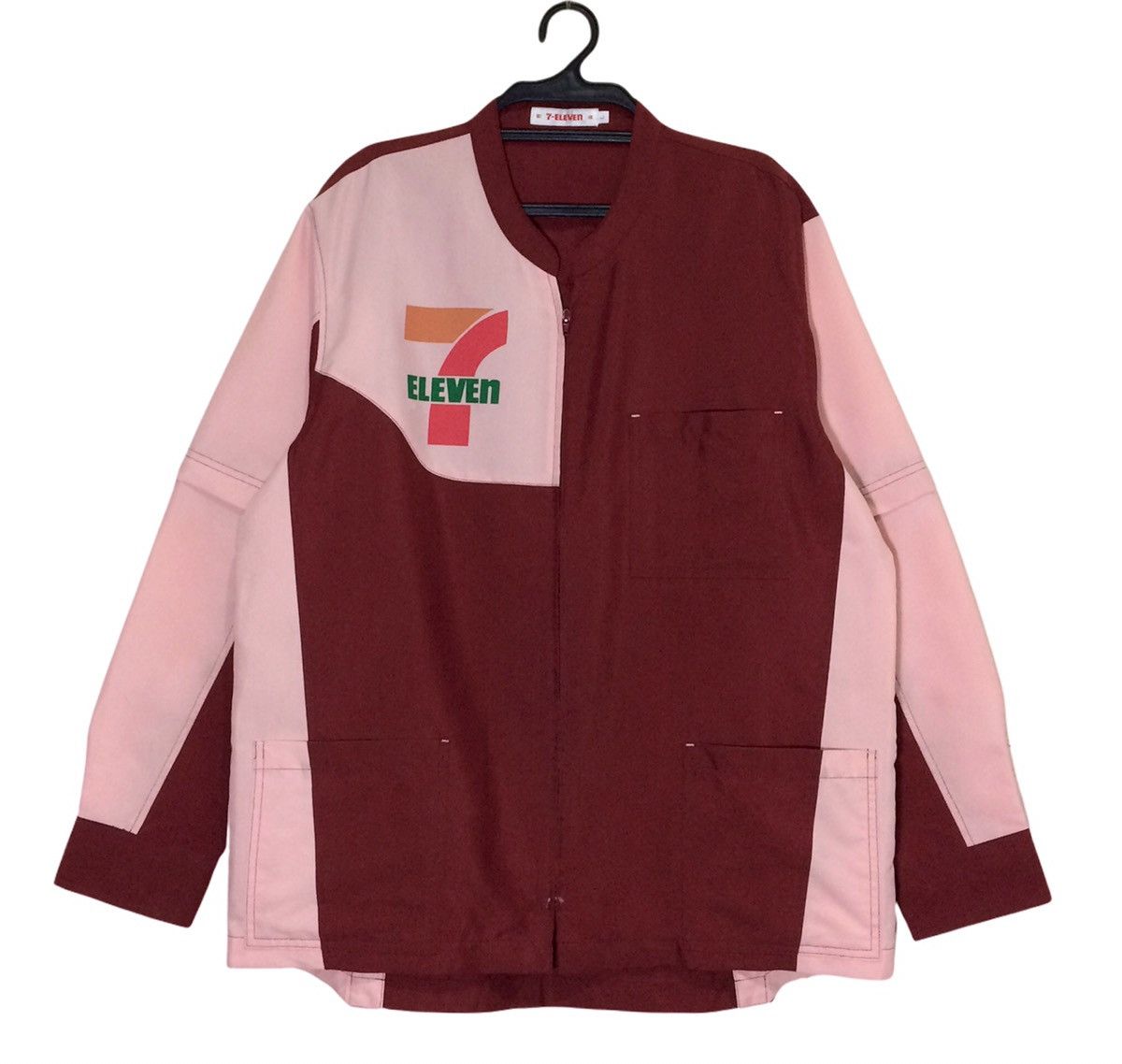 Streetwear × Uniform Wares × Vintage Seven eleven 7-11 Uniform Zipper ...