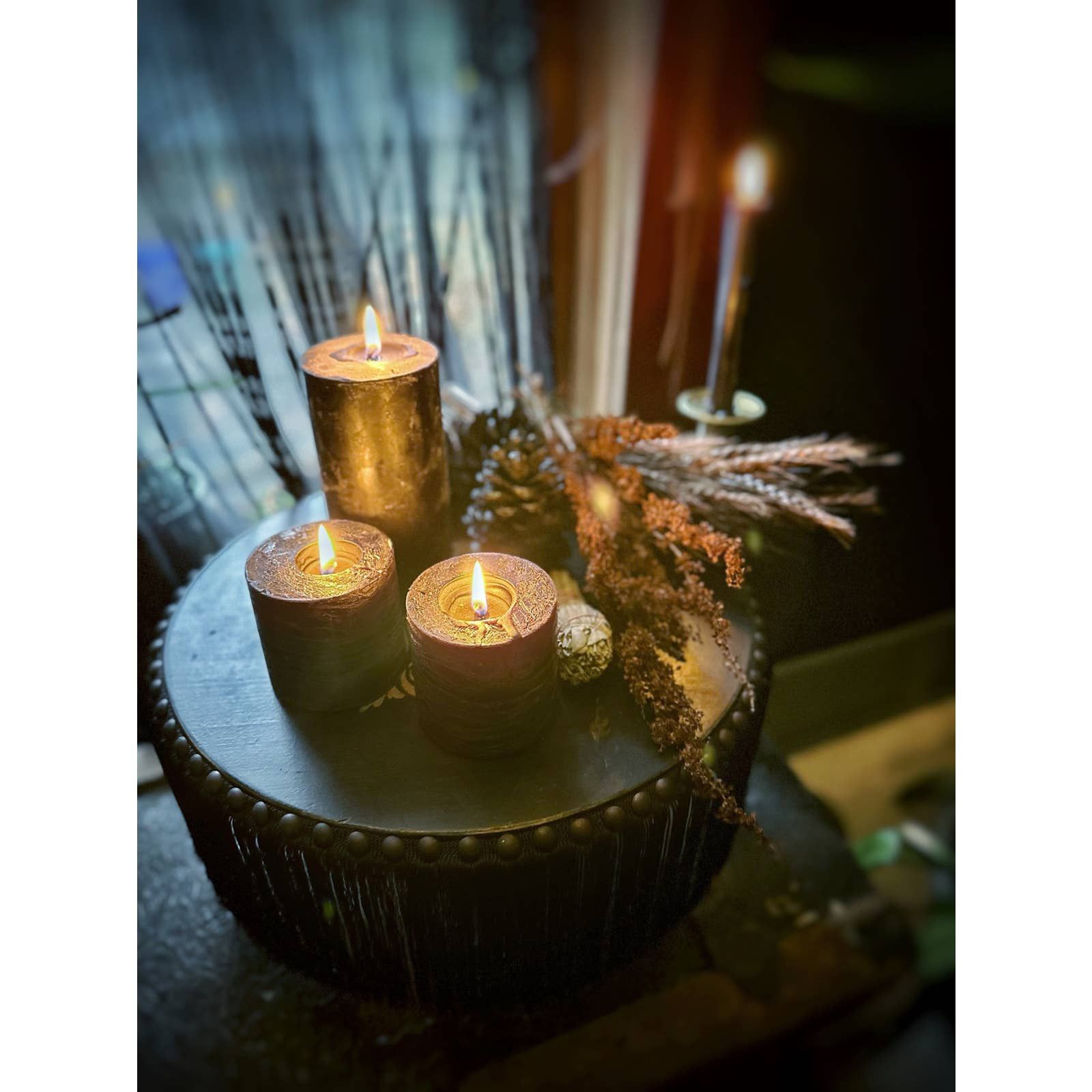 Vintage Gothic Medallion Candle Stand, Cake Stand, Gothic Decor | Grailed