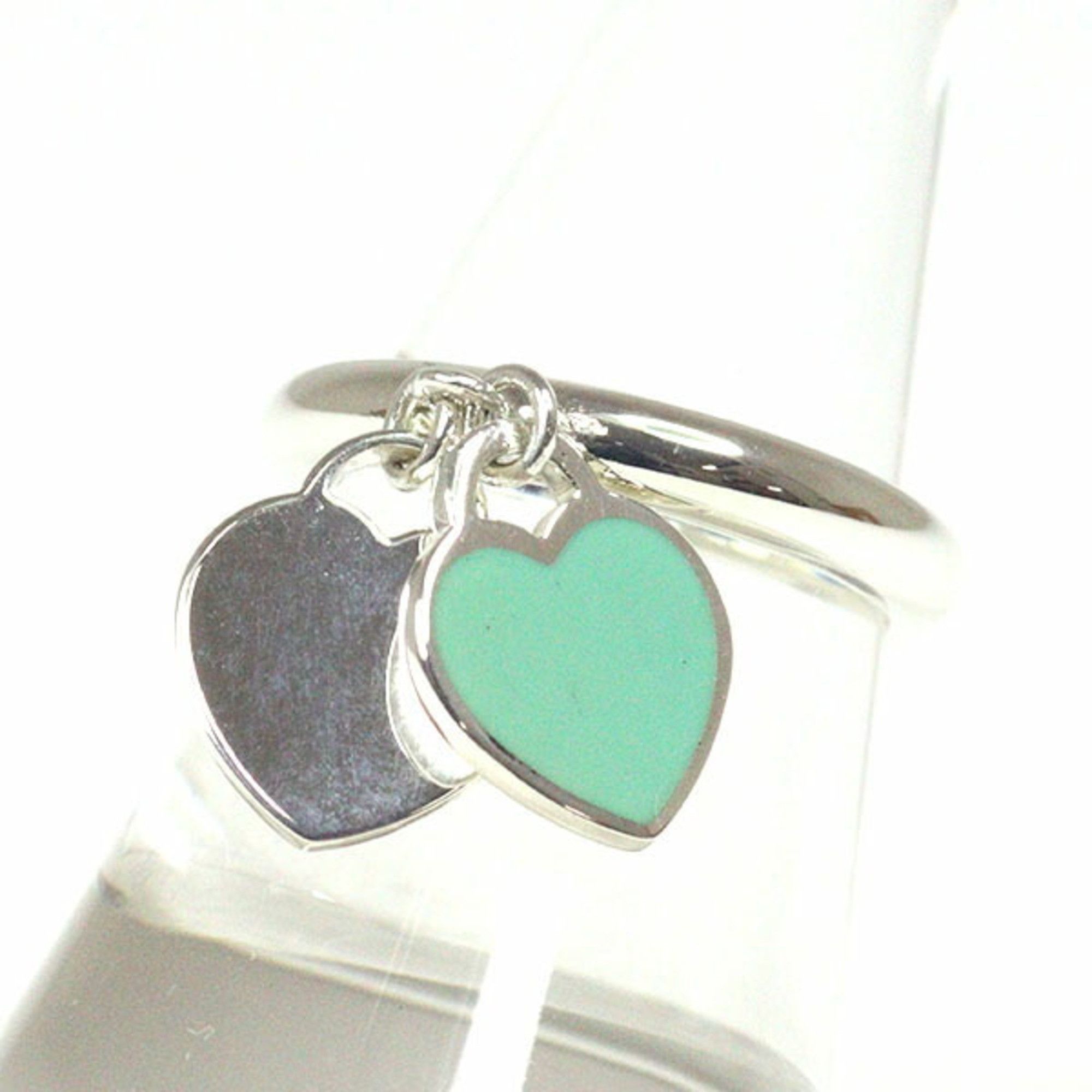 Tiffany & Co. Tiffany TIFFANY&Co. Return to Double Heart Tag Ring ...