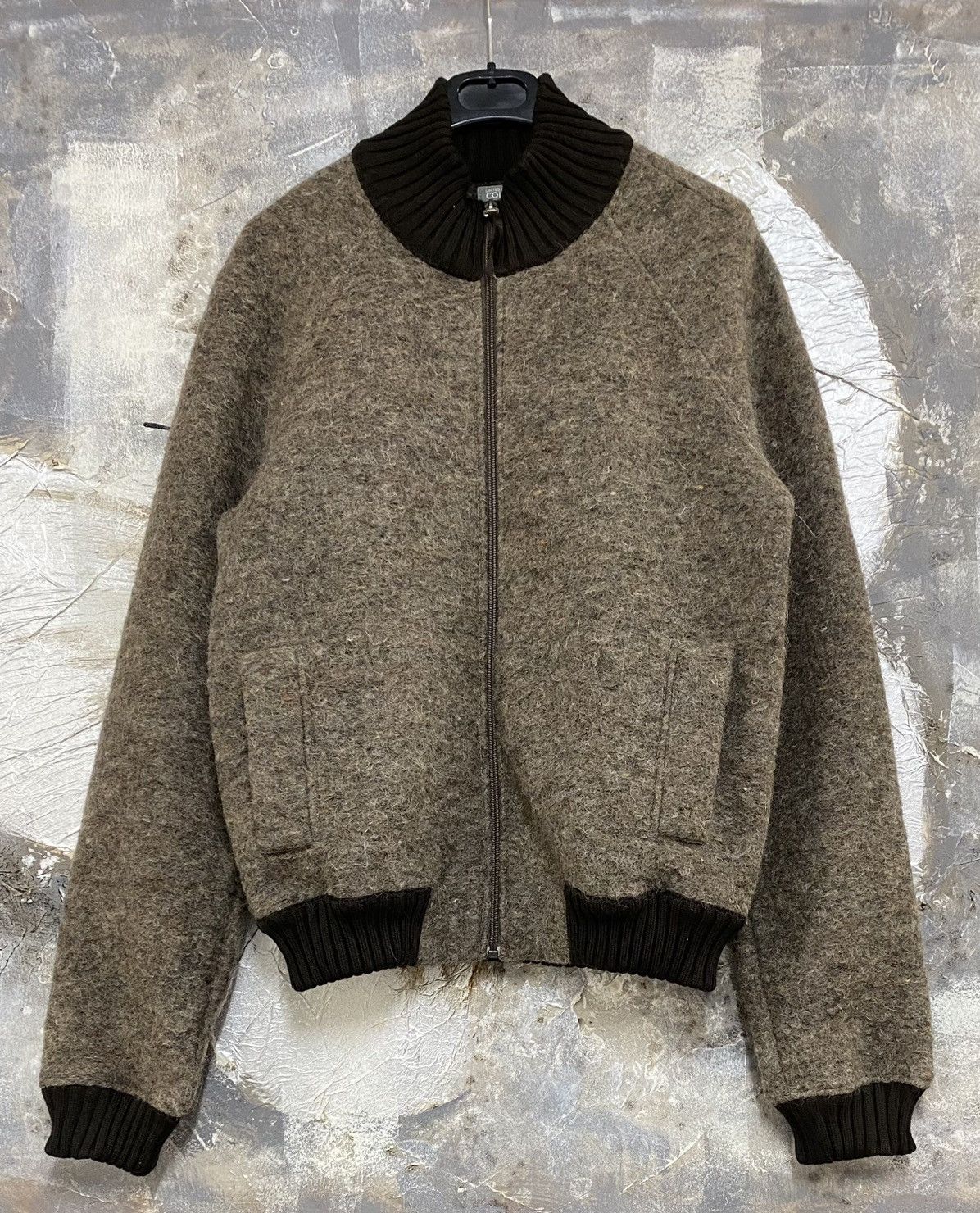 Bomber Jacket × Streetwear × Vintage Vintage United Nations Colors Wool ...