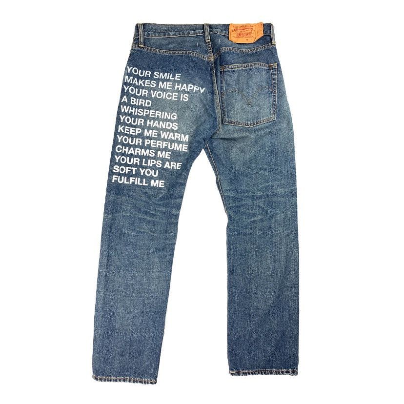 Junya Watanabe Junya Watanabe x Levi’s Poem Jeans SS02 | Grailed