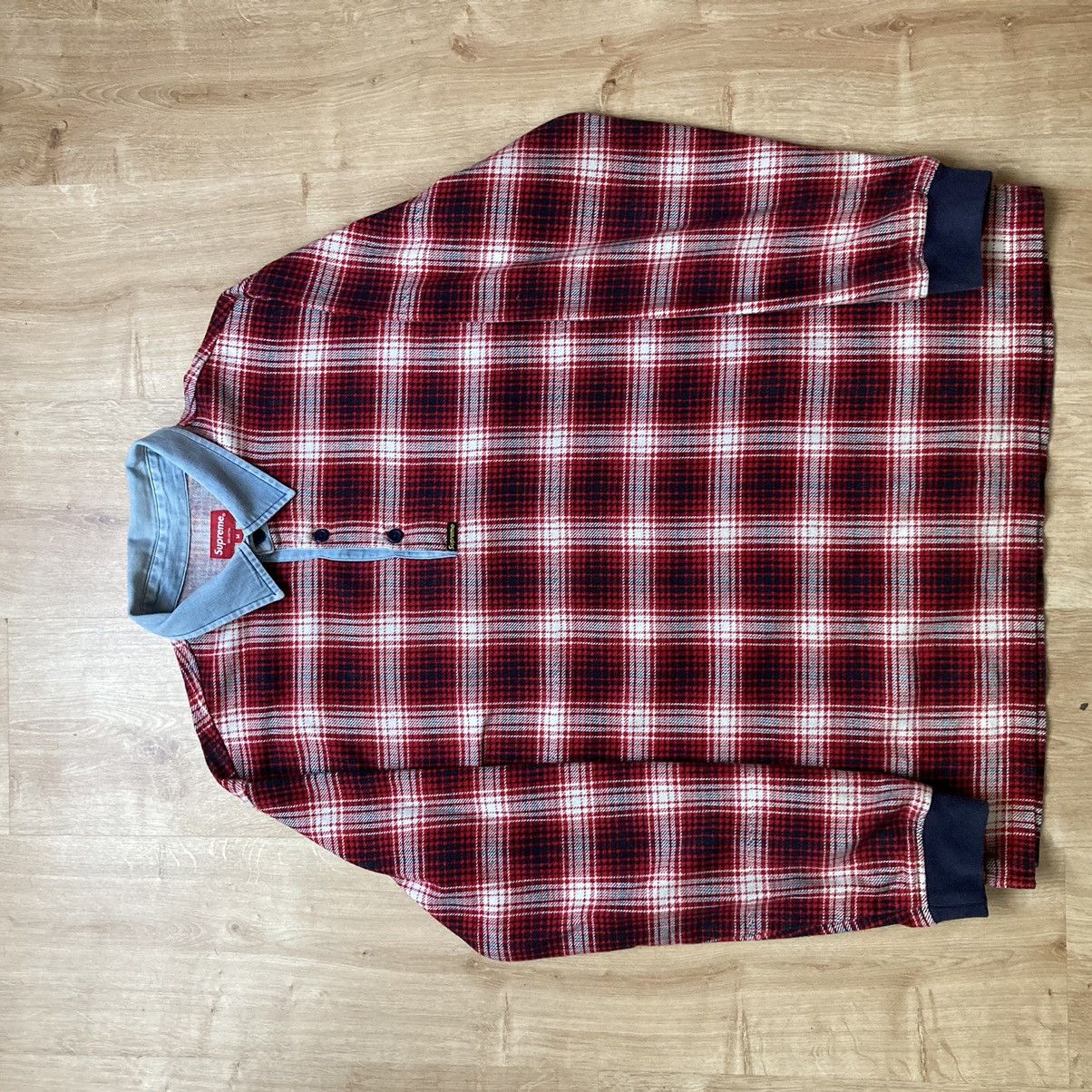 Supreme Supreme F/W14 "Playboi Carti" Plaid Rugby Flannel Shirt | Grailed
