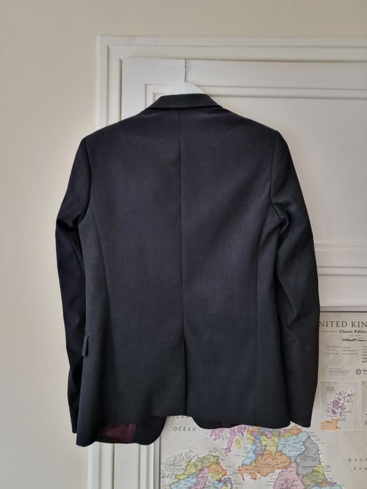 Balmain SS11 Charcoal Crest/Pins Blazer Size 46 | Grailed