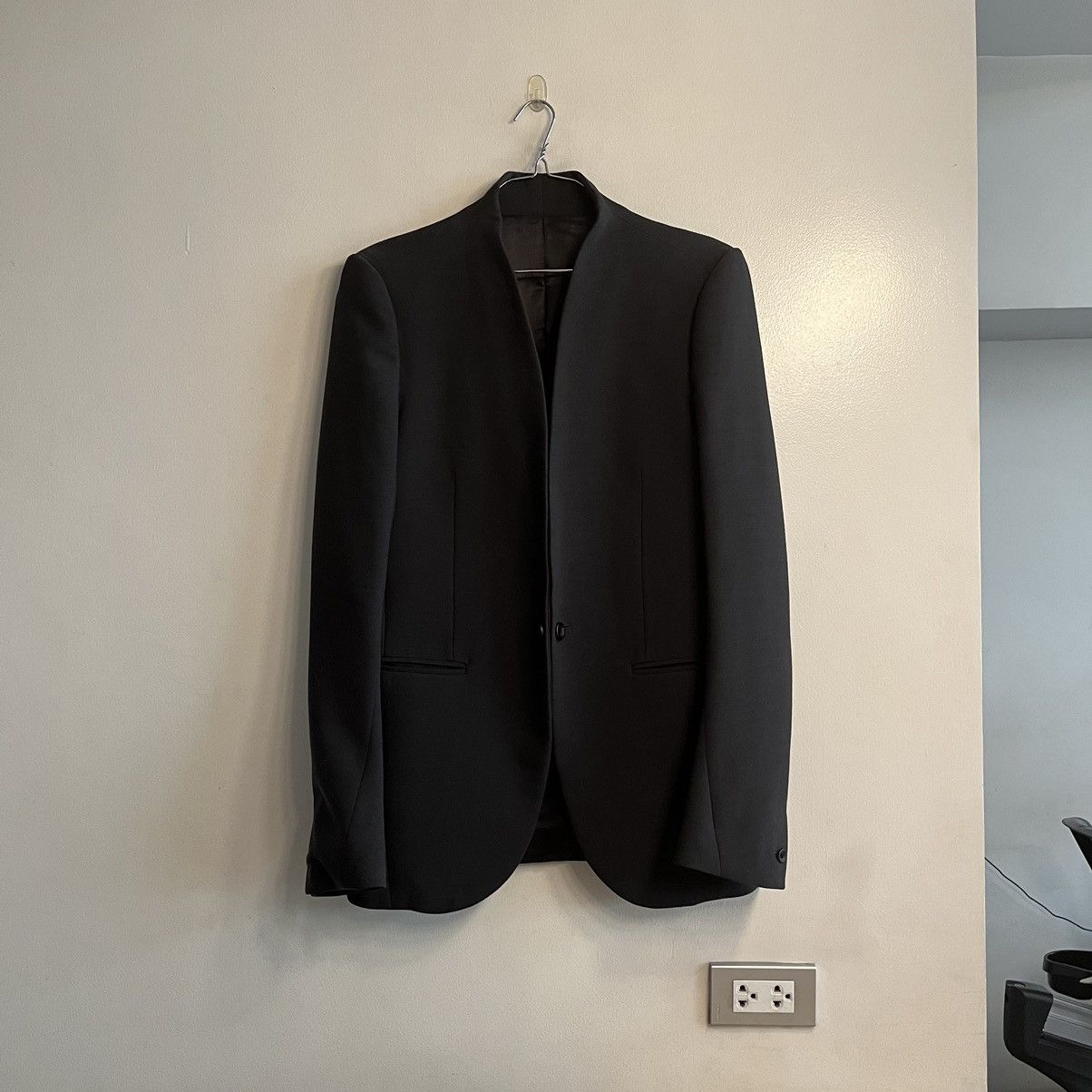Devoa Devoa Collarless Blazer | Grailed