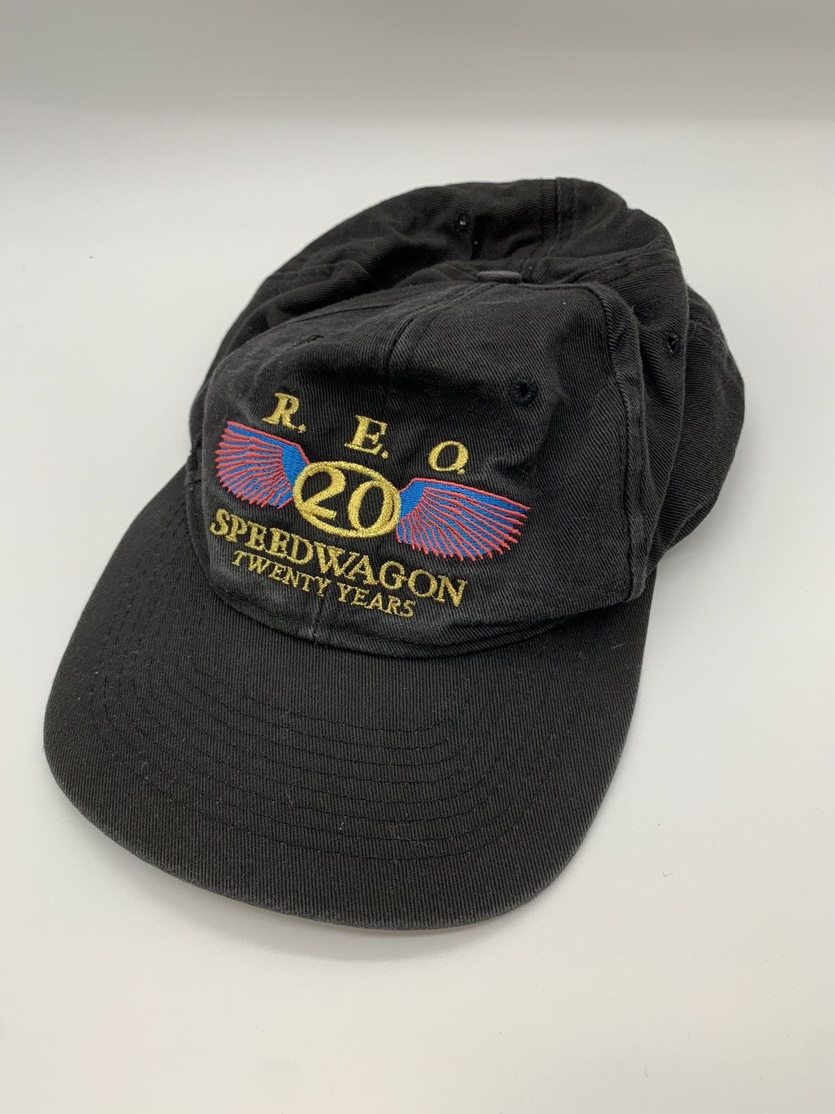 Vintage Vintage 1990s REO 20 Year Speedwagon Cap | Grailed