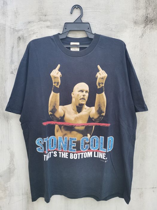 Wwf Vtg Stone Cold Steve Austin Middle Finger Said So | Grailed