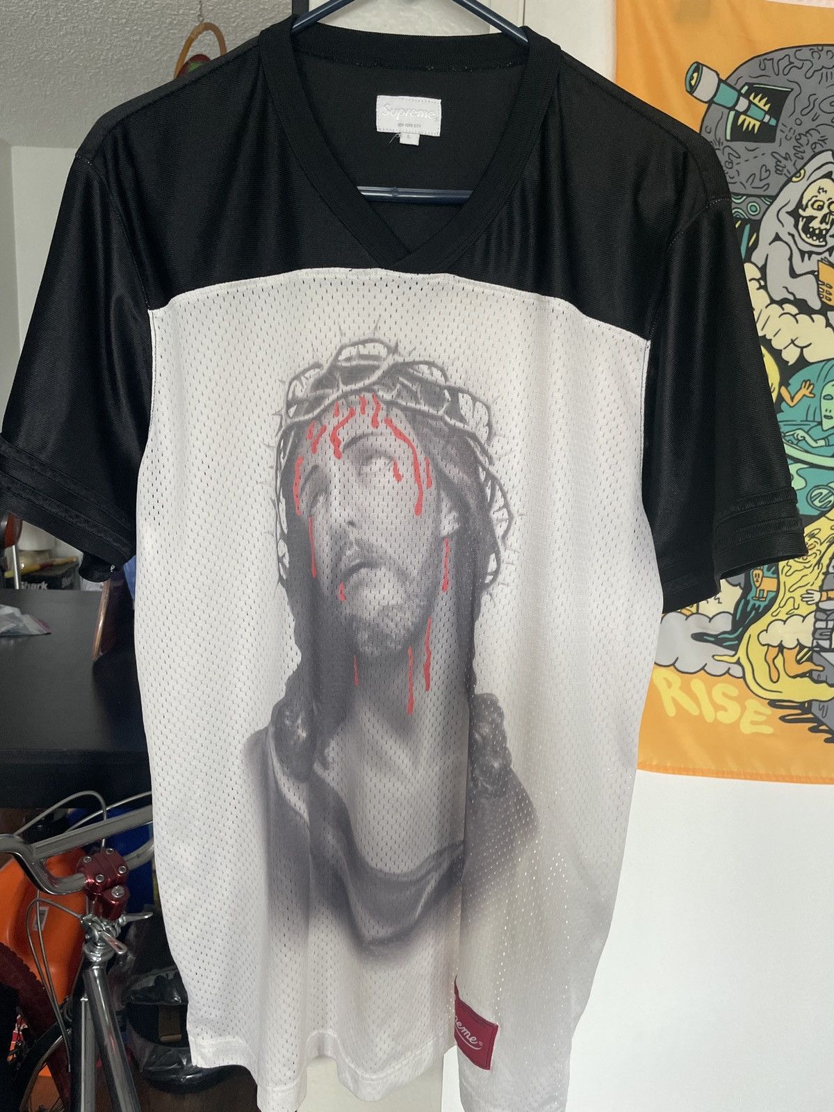 Supreme Jesus jersey | Grailed