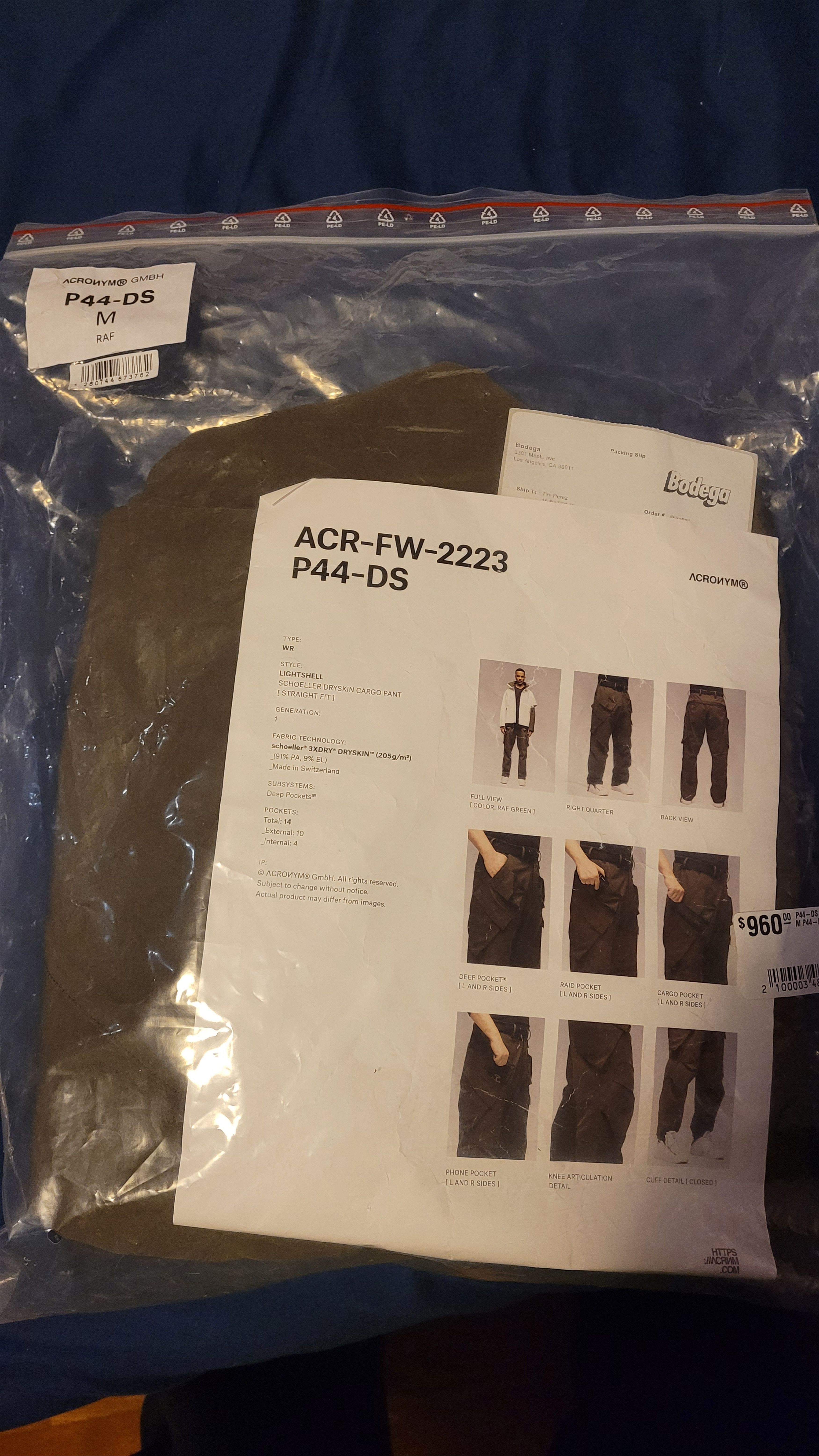 Acronym Acronym P44-DS M RAF Green | Grailed