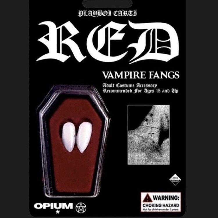 Playboi Carti LAST DROP 🦇 Vampire Fangs 🦇 Playboi Carti Official WLR ...