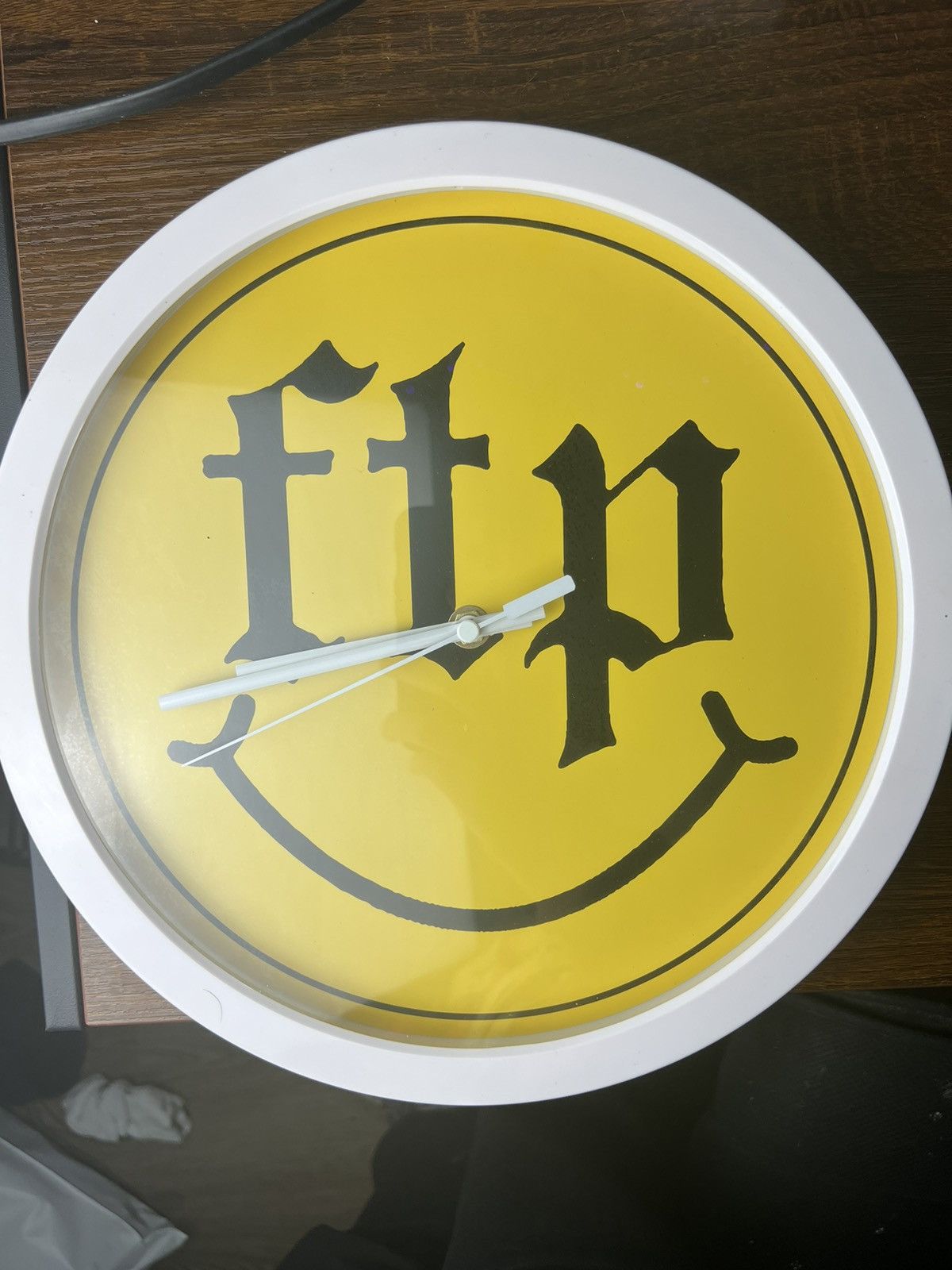 Fuck The Population FTP Smiley Face Clock | Grailed