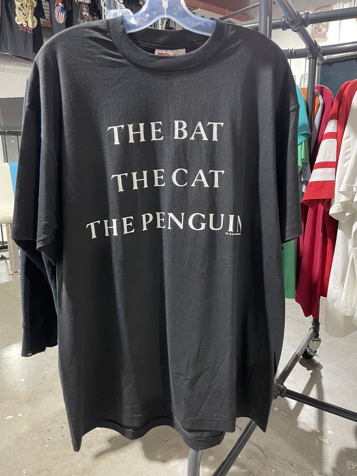 Vintage 1991 The Bat Cat Penguin Batman Returns Tim Burton 90s Movie ...
