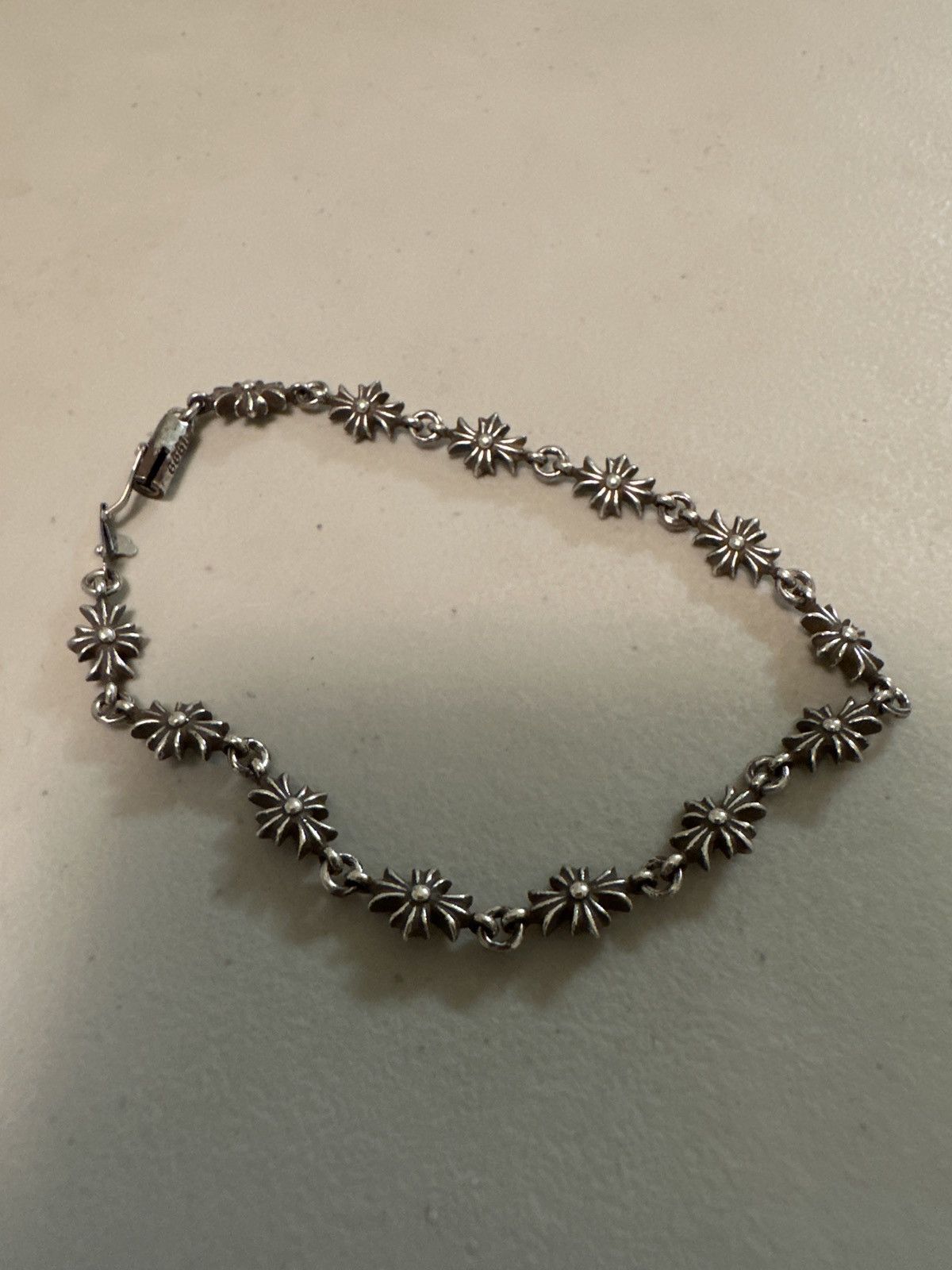 Chrome Hearts Tiny e ch plus bracelet | Grailed