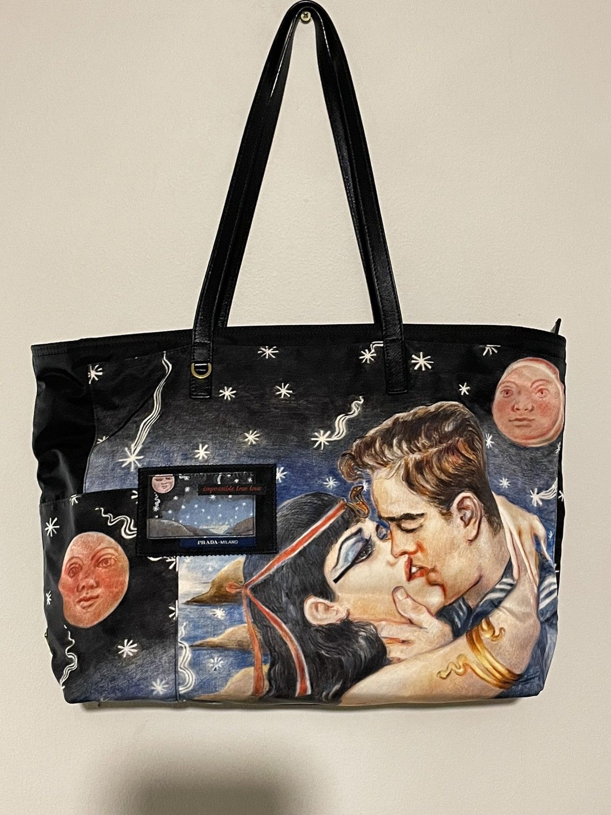 Prada Prada impossible true love tote by Christophe chemin | Grailed