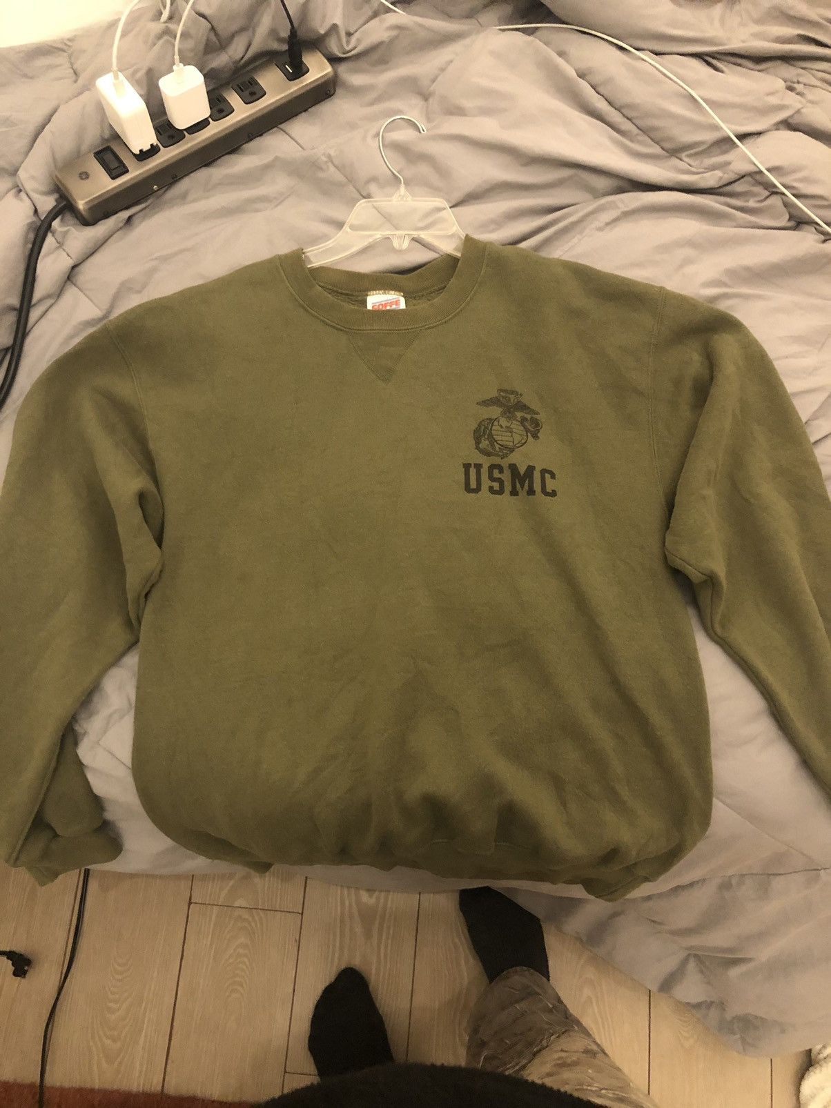 Vintage USMC Marines Crewneck | Grailed