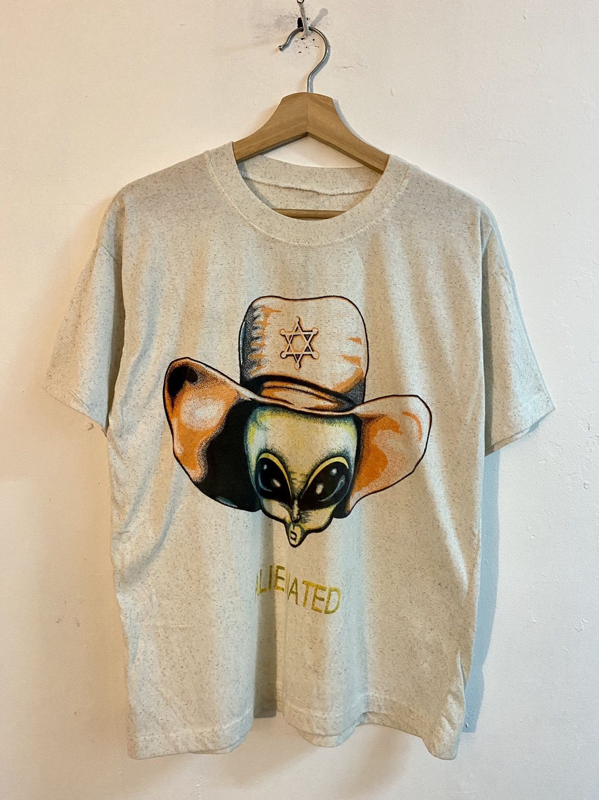 Vintage Vintage 90s Alienated Cowboy Parody | Grailed