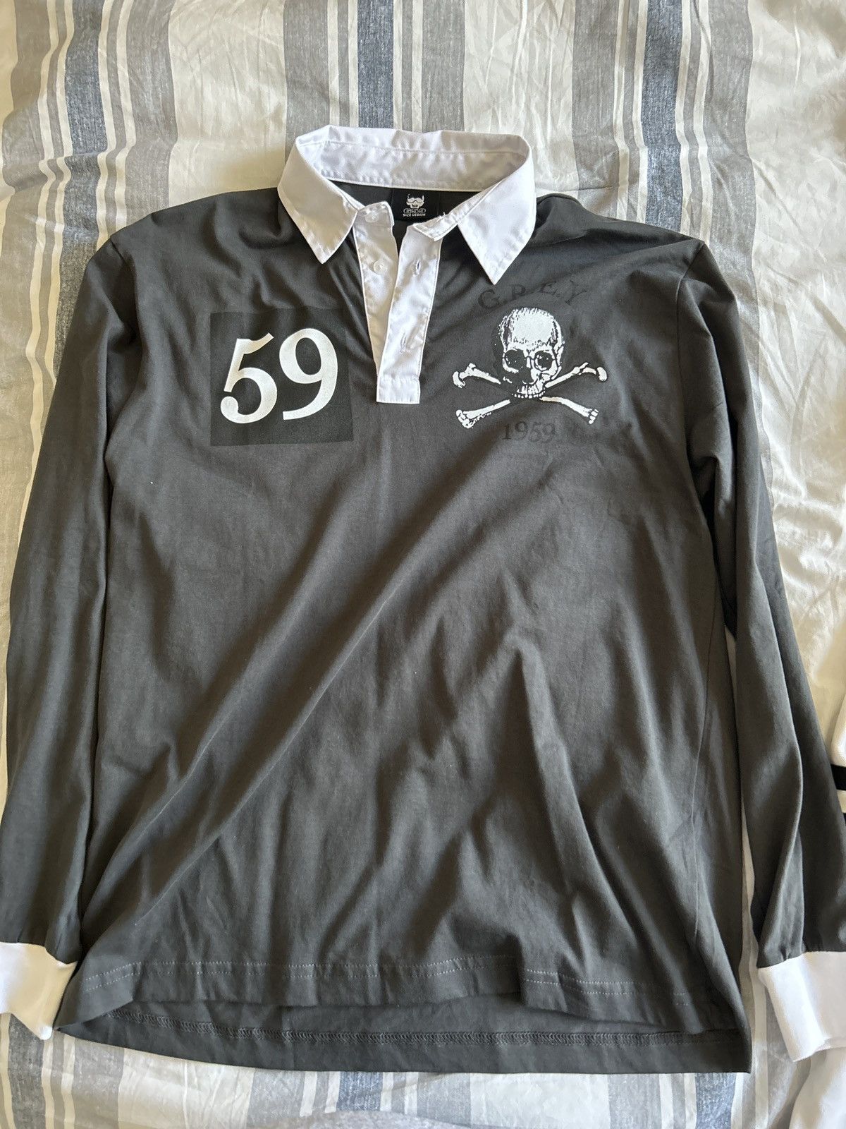 G59 Records Grey tee | Grailed