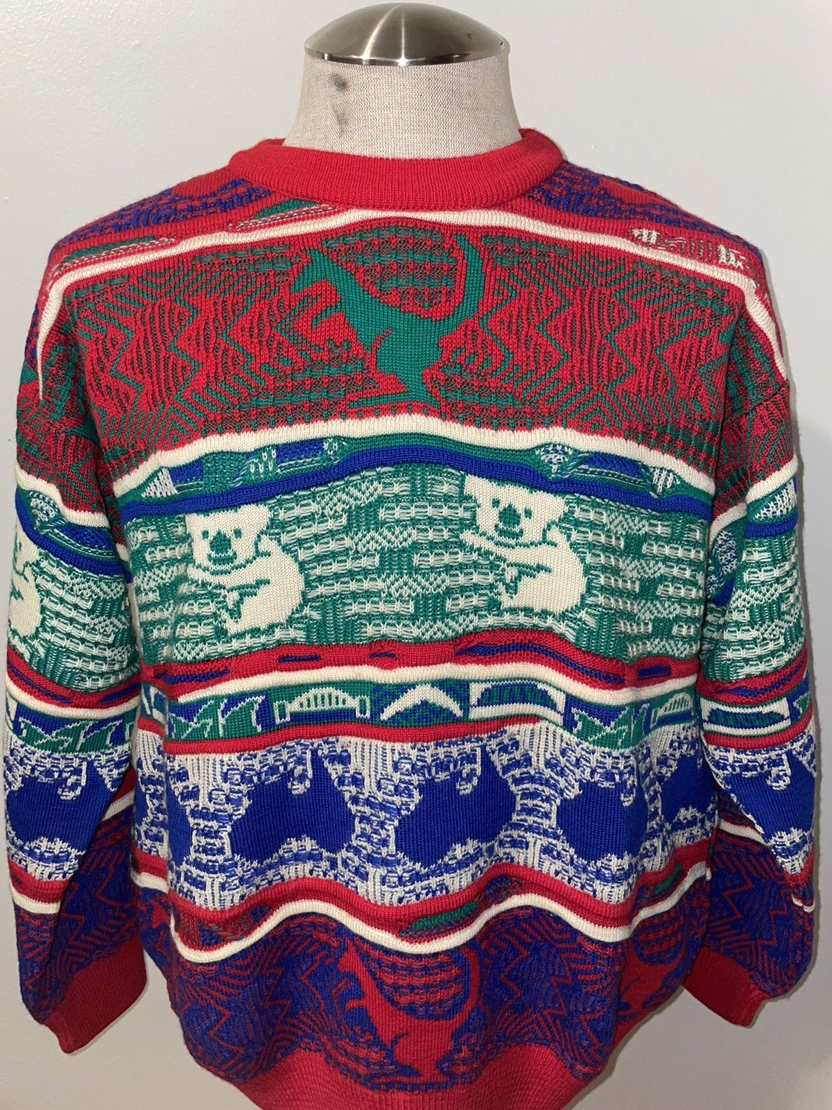 Coogi Cuggi Coogi Koala Kangaroo Wool Sweater Med | Grailed