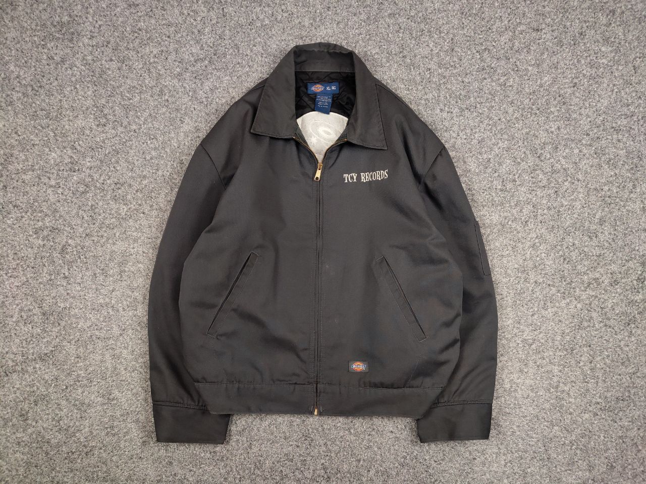 Dickies × Streetwear × Vintage Vintage 90's Dickies Dark Gray Logo Work ...