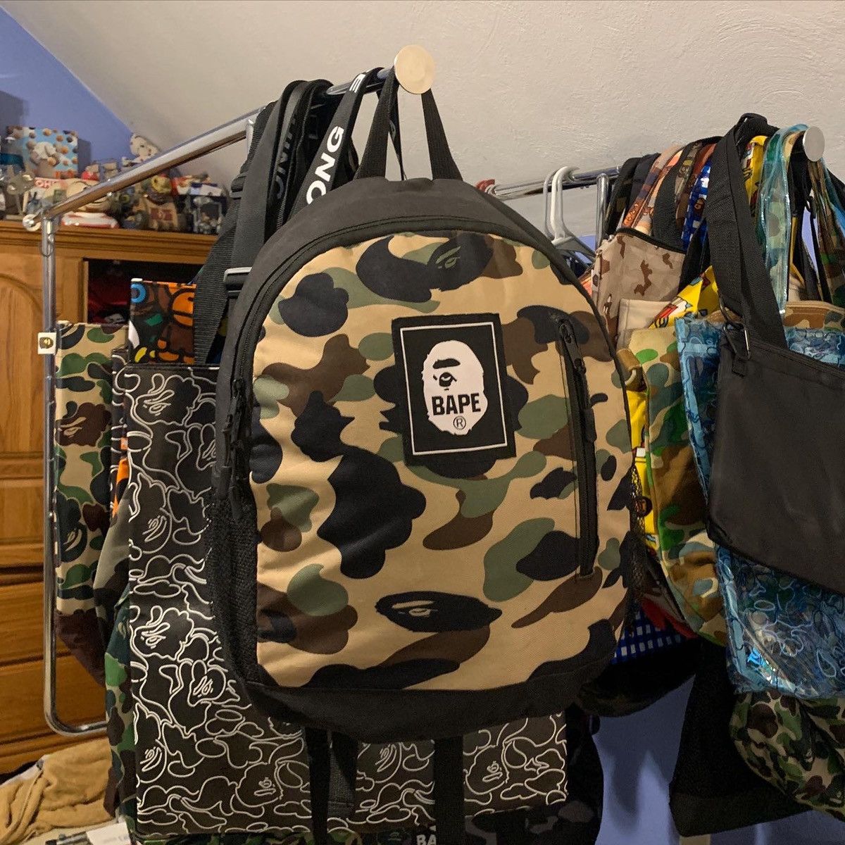 Bape Bape Backpack | Grailed
