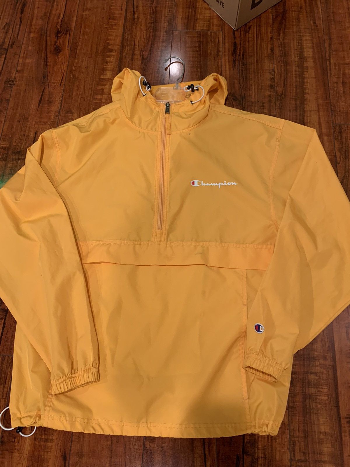 Champion Champion Wind Breaker Jacket Yellow | Grailed