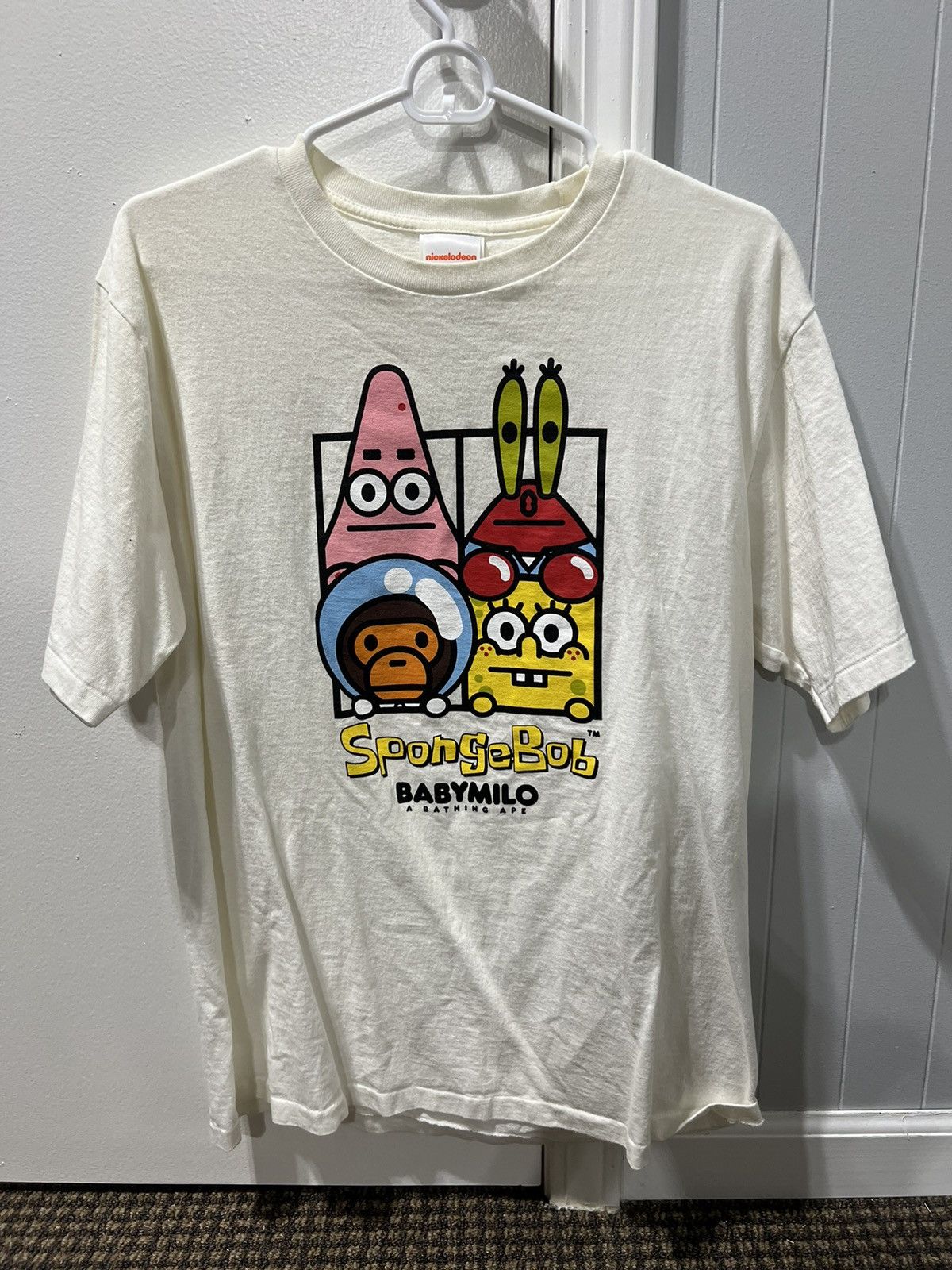 Bape SpongeBob Bape T-shirt | Grailed